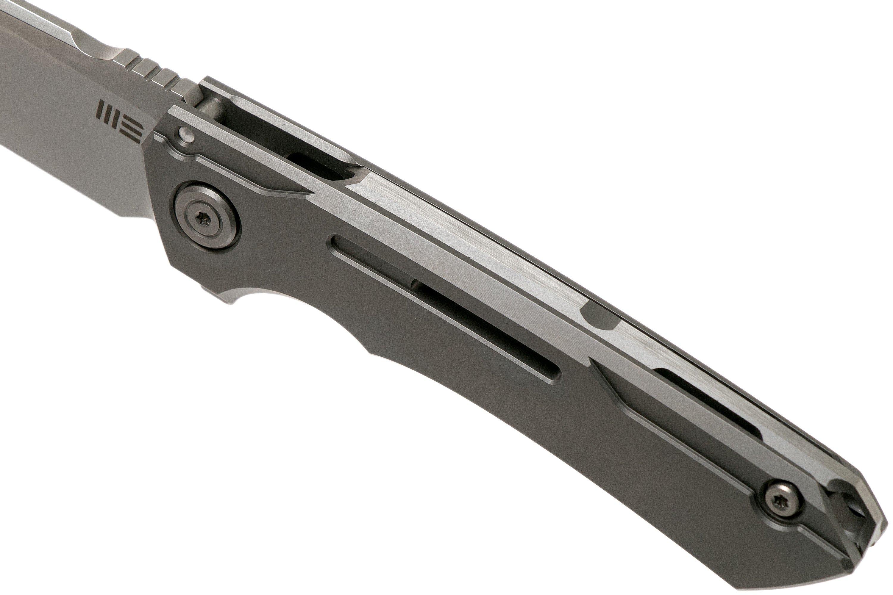 WE Knife Mini Buster 2003A Grey pocket knife, SNECX design ...