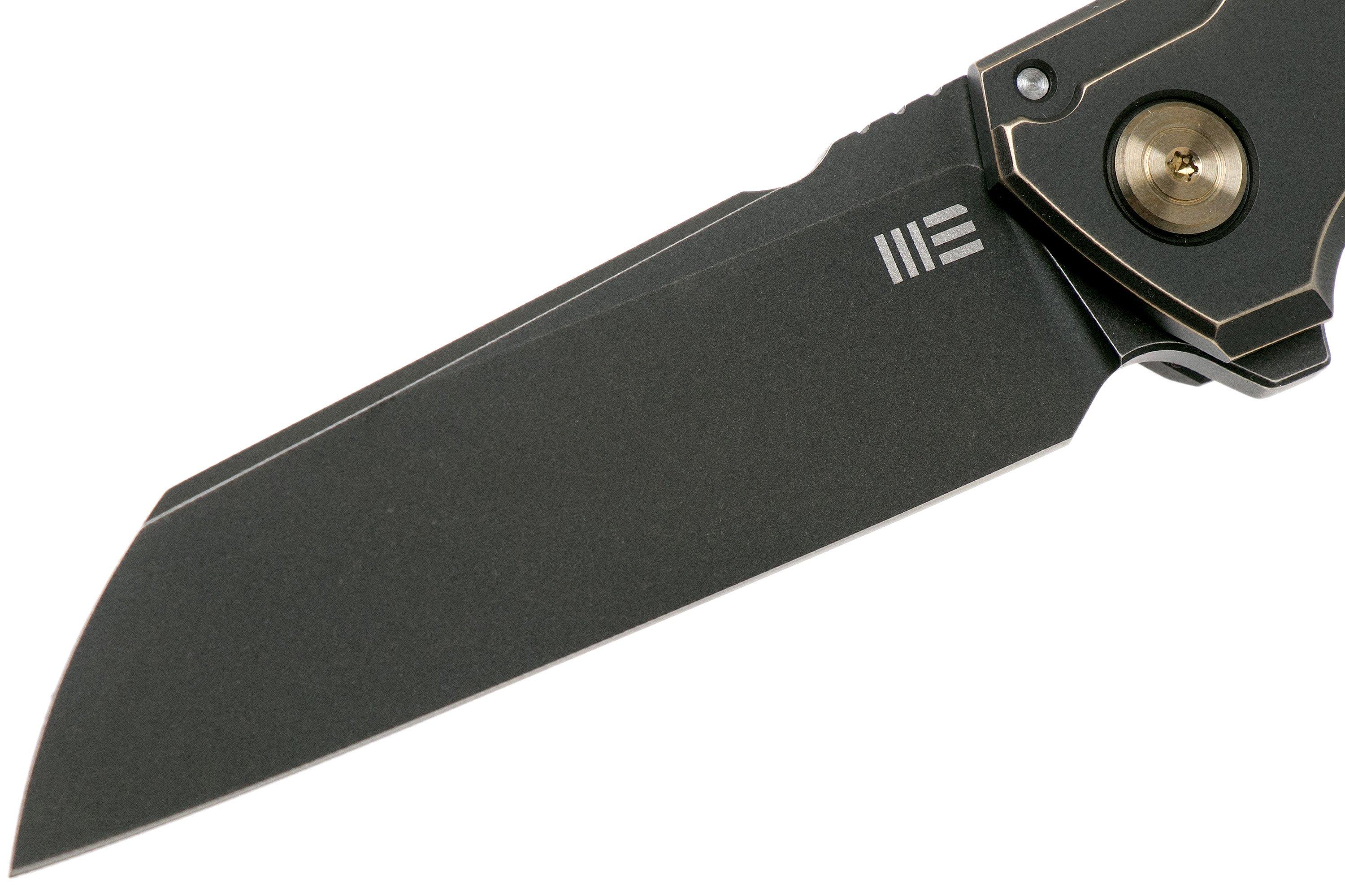 WE Knife Mini Buster 2003B Bronze pocket knife, SNECX design ...