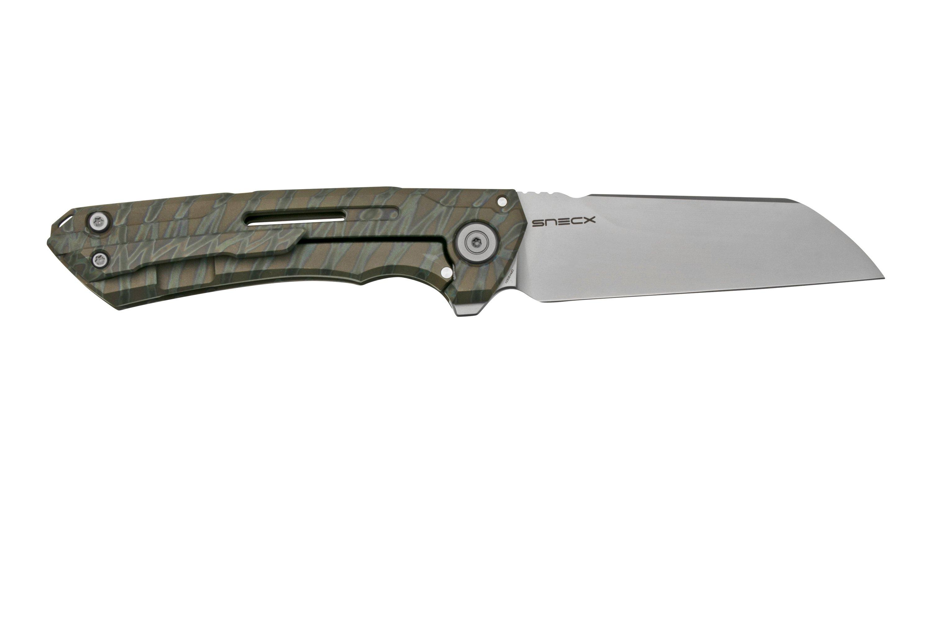 WE Knife Mini Buster 2003C Grey pocket knife, SNECX design ...