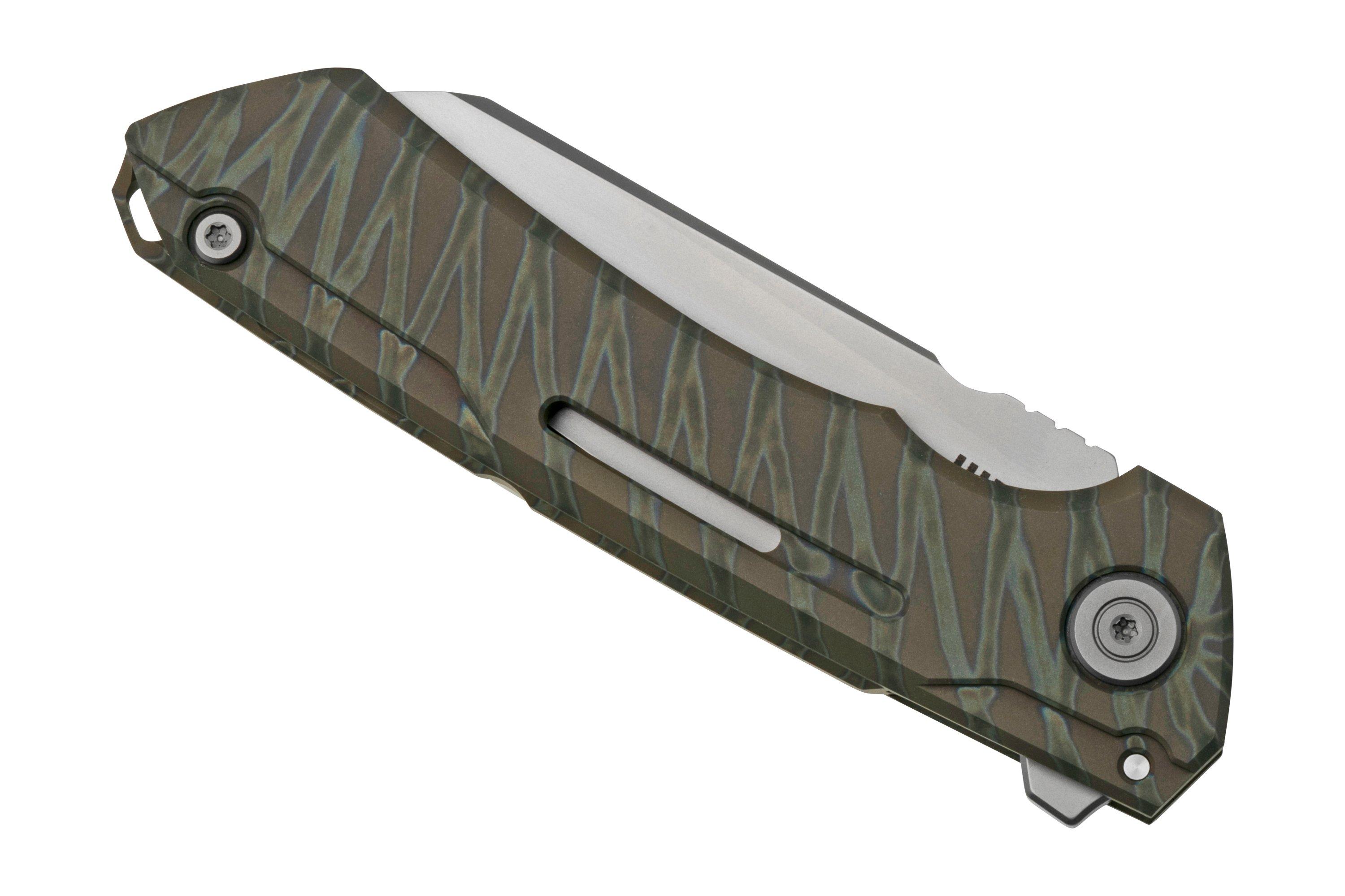 WE Knife Mini Buster 2003C Grey pocket knife, SNECX design ...