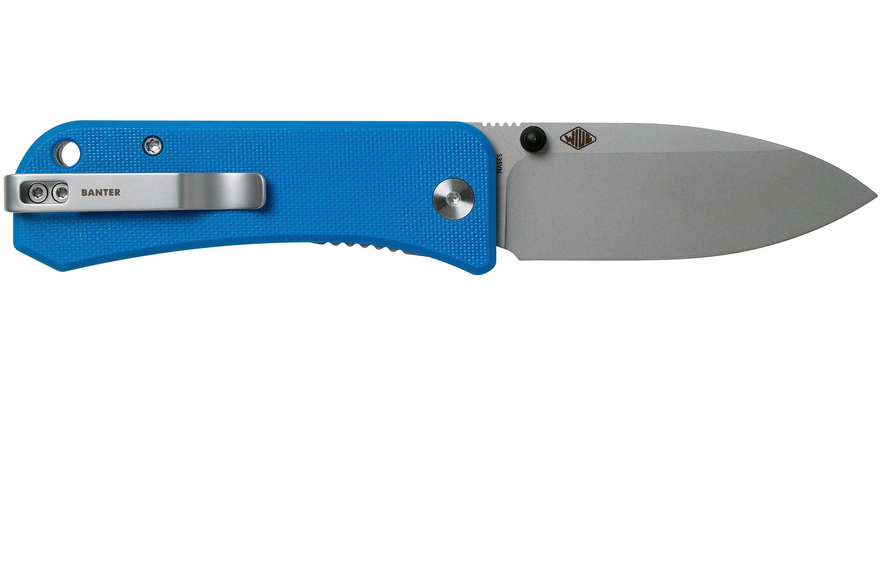 WE Knife Banter 2004A Ben Blue coltello da tasca, Ben Petersen design ...
