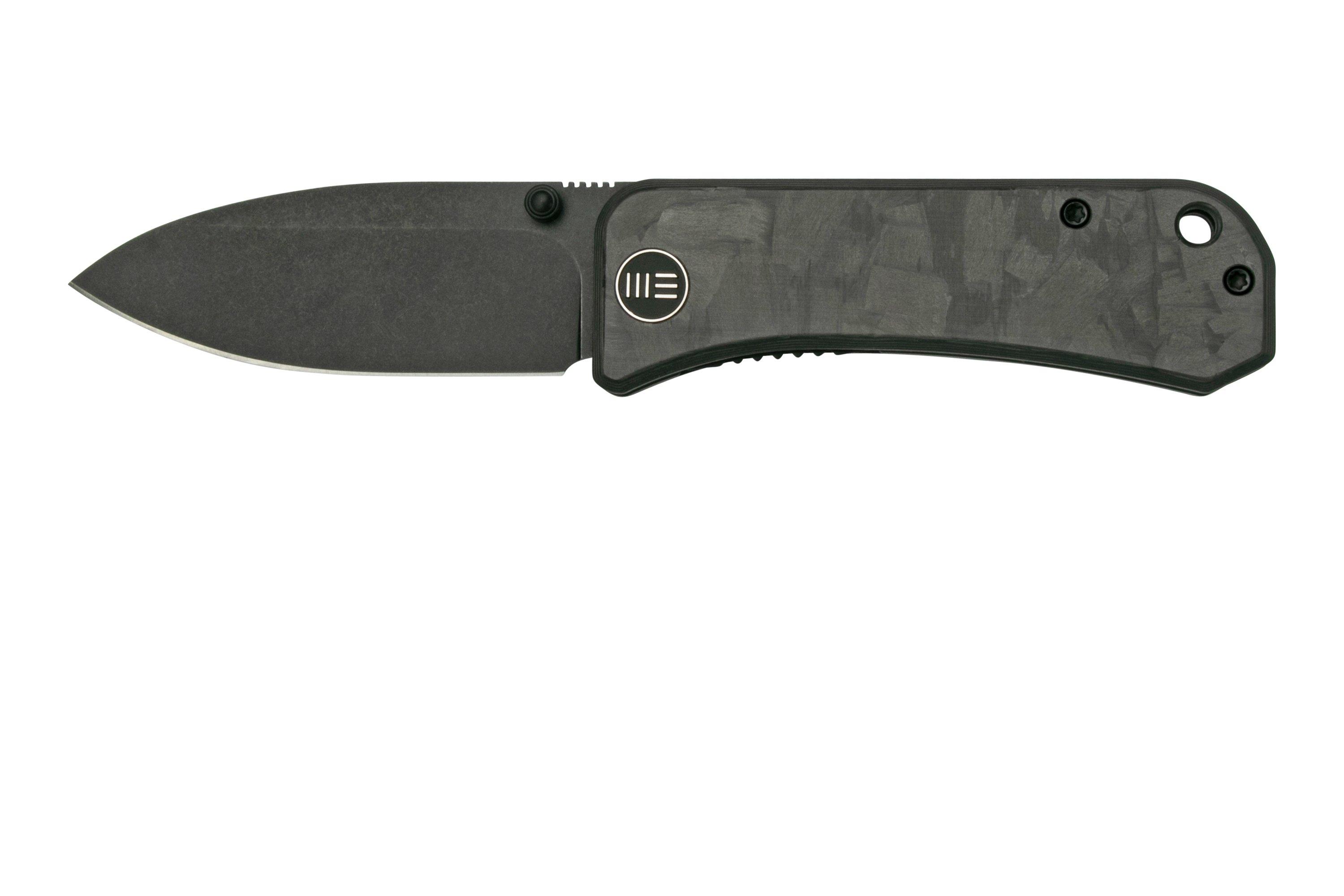 WE Knife Banter 2004H Marble Carbon fibre pocket knife, Ben Petersen ...