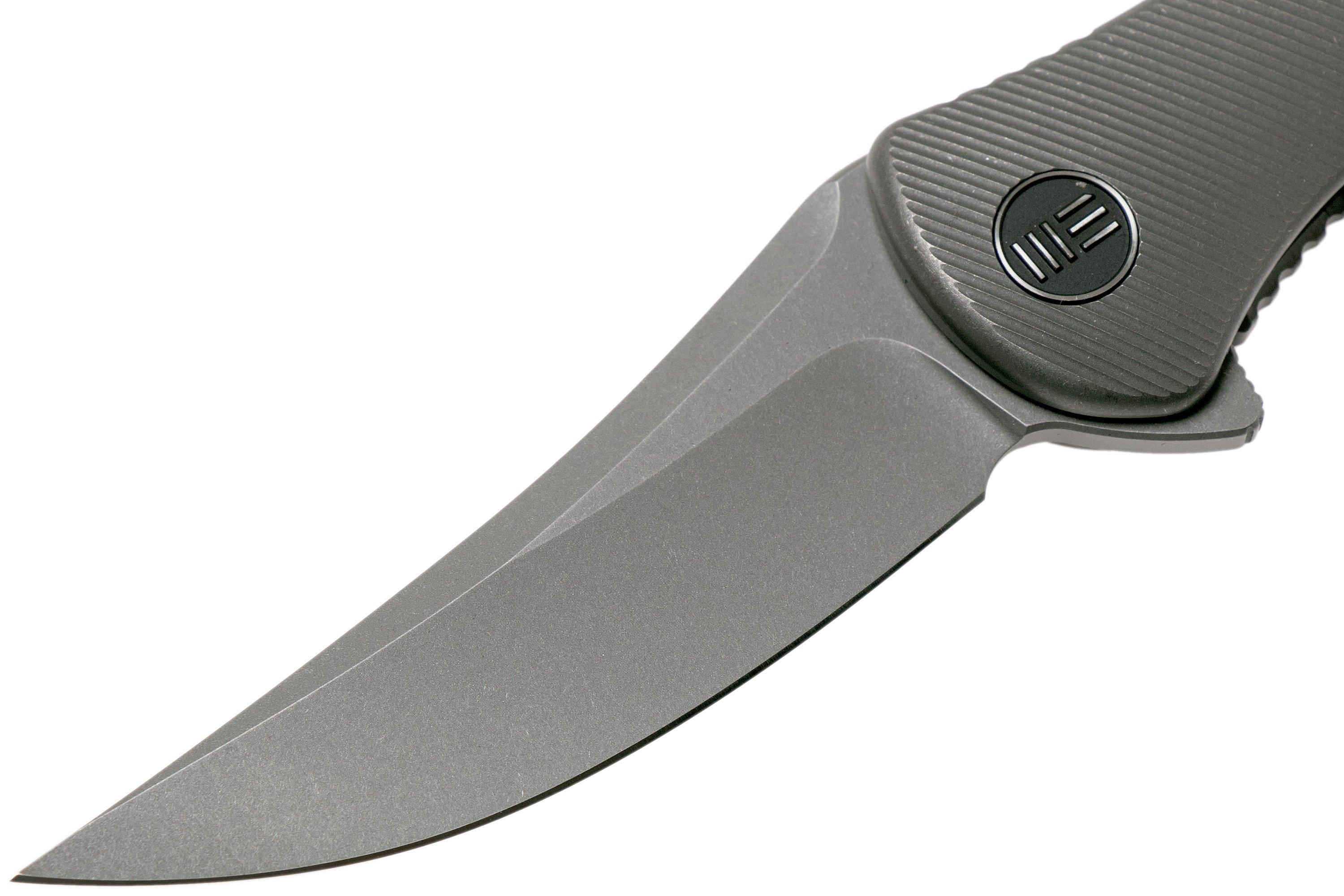 WE Knife Mini Synergy 2011A Grey pocket knife, Jim O'Young design ...
