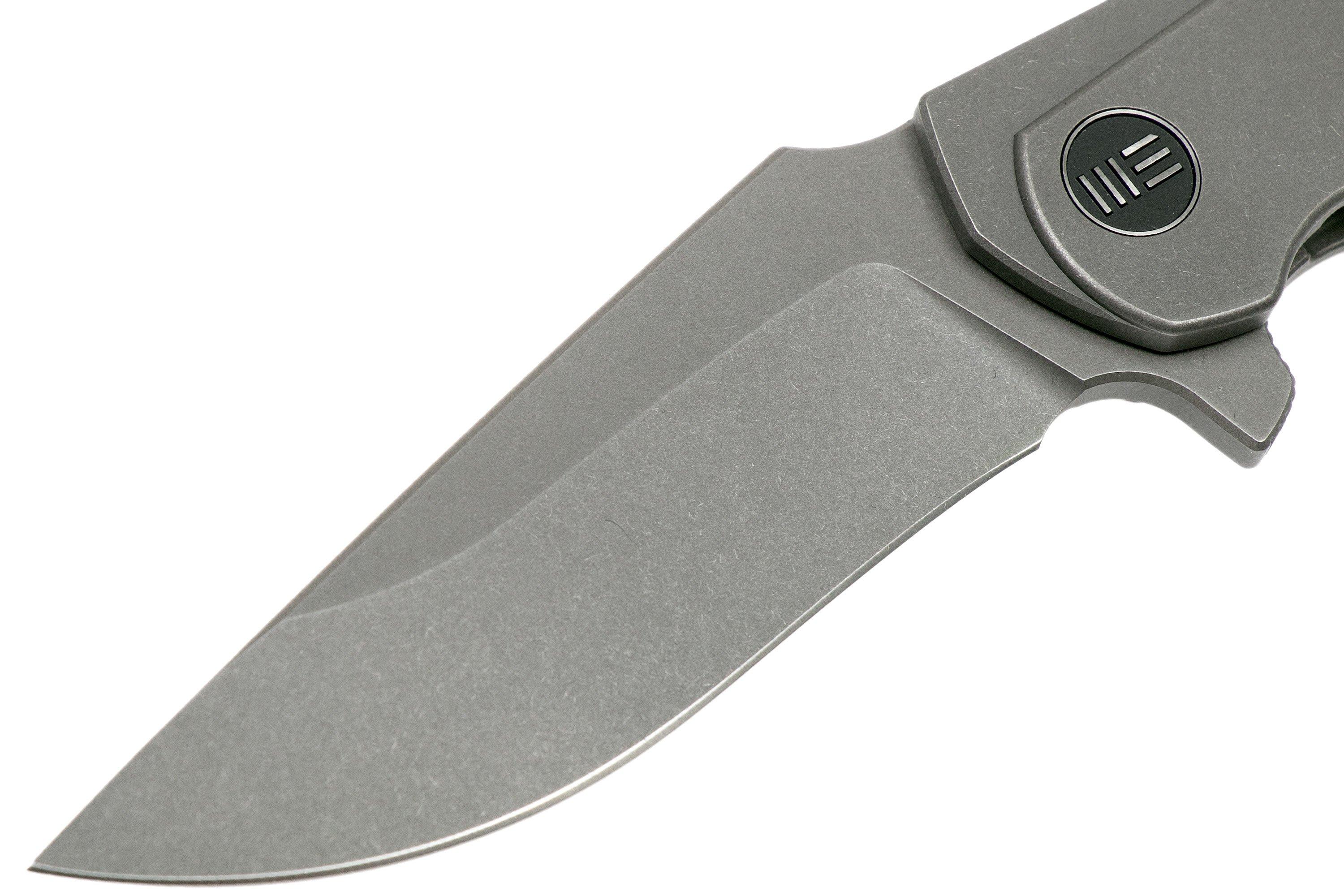 WE Knife Skreech 2014B Grey pocket knife, Butch Ball design ...