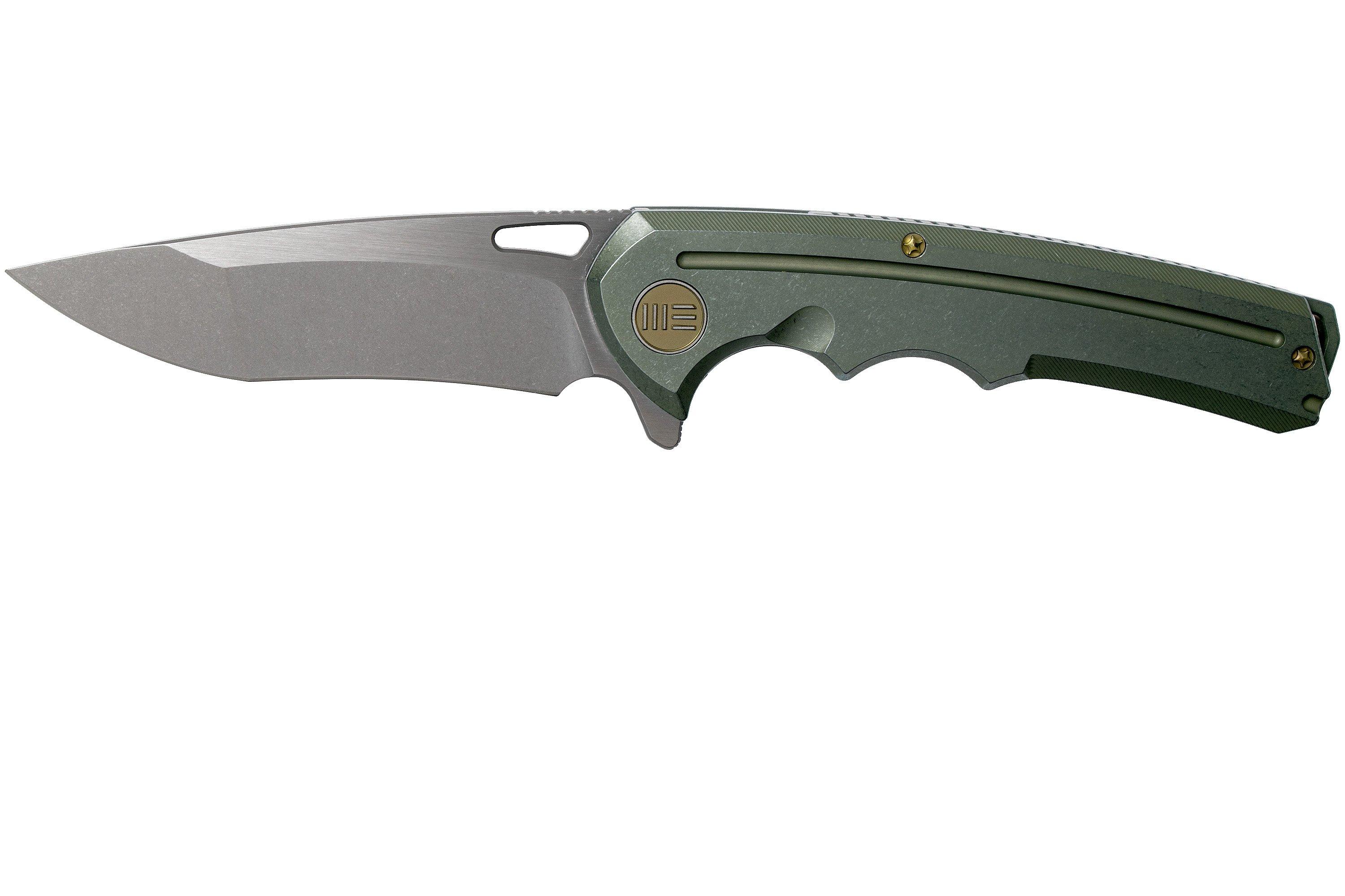 WE Knife 611F green pocket knife | Advantageously shopping at ...
