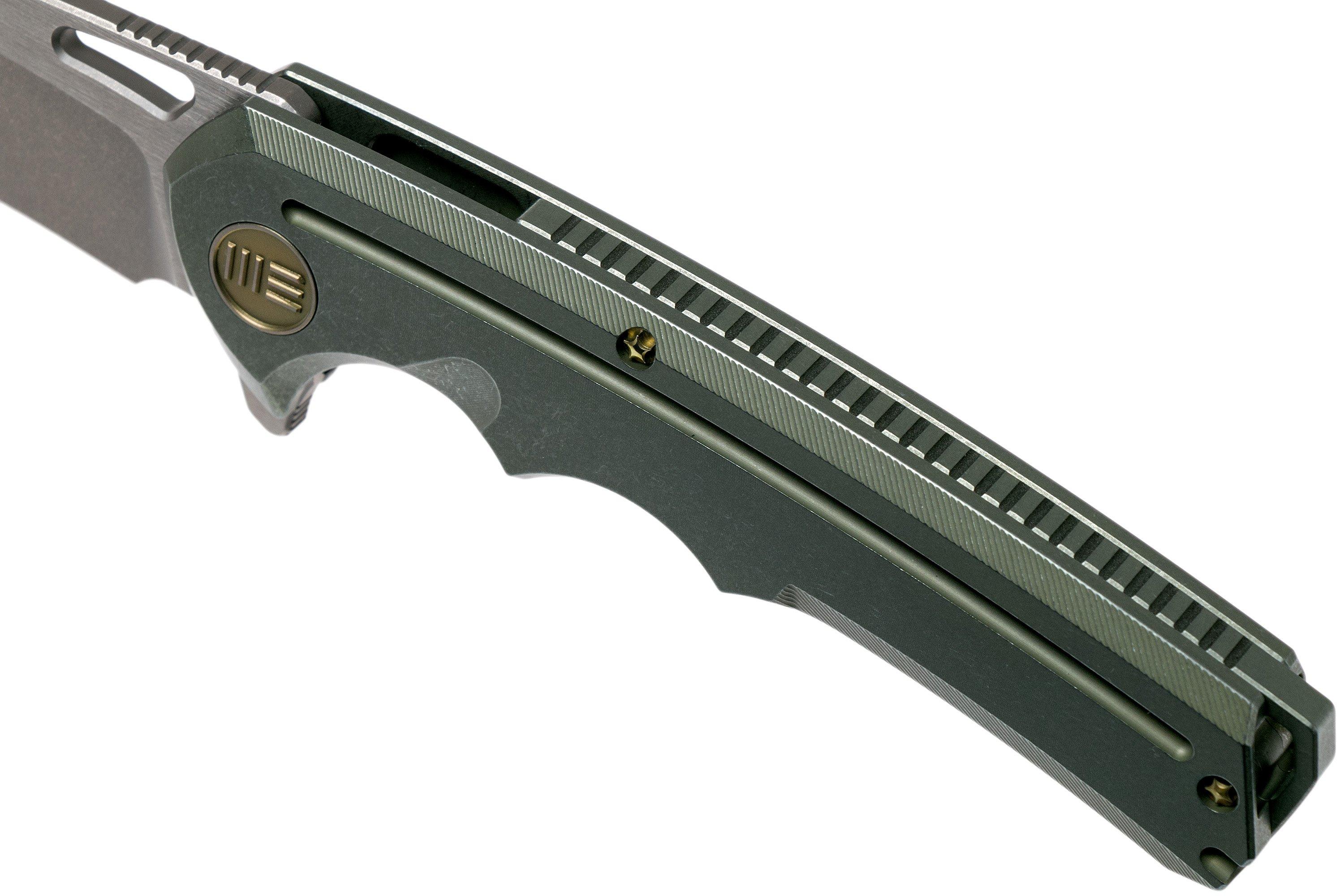 WE Knife 611F green pocket knife | Advantageously shopping at ...