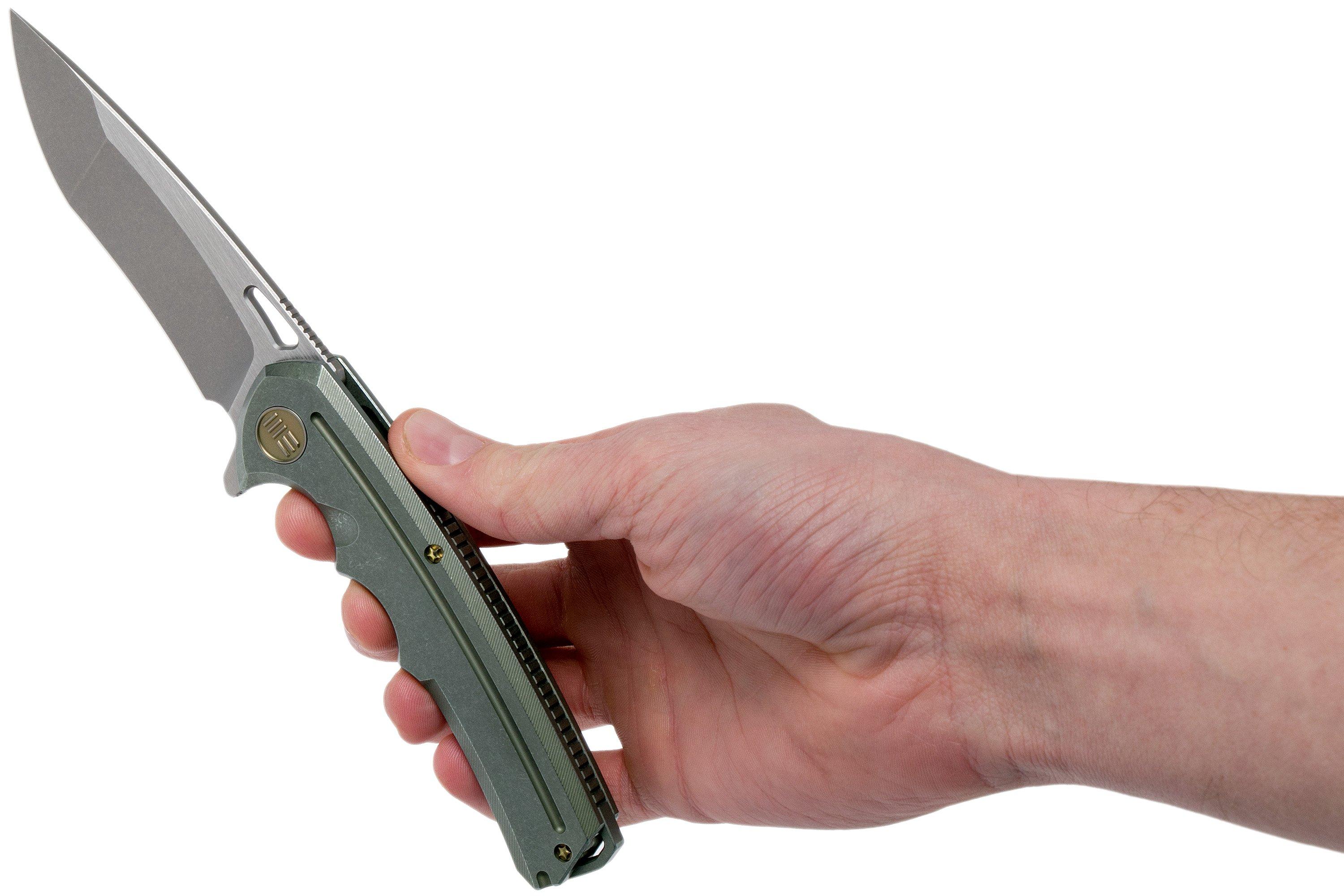 WE Knife 611F green pocket knife | Advantageously shopping at ...