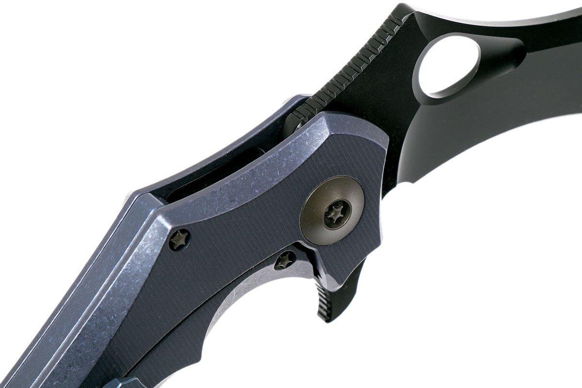 WE Knife 708A Karambit pocket knife, blue | Advantageously shopping at ...