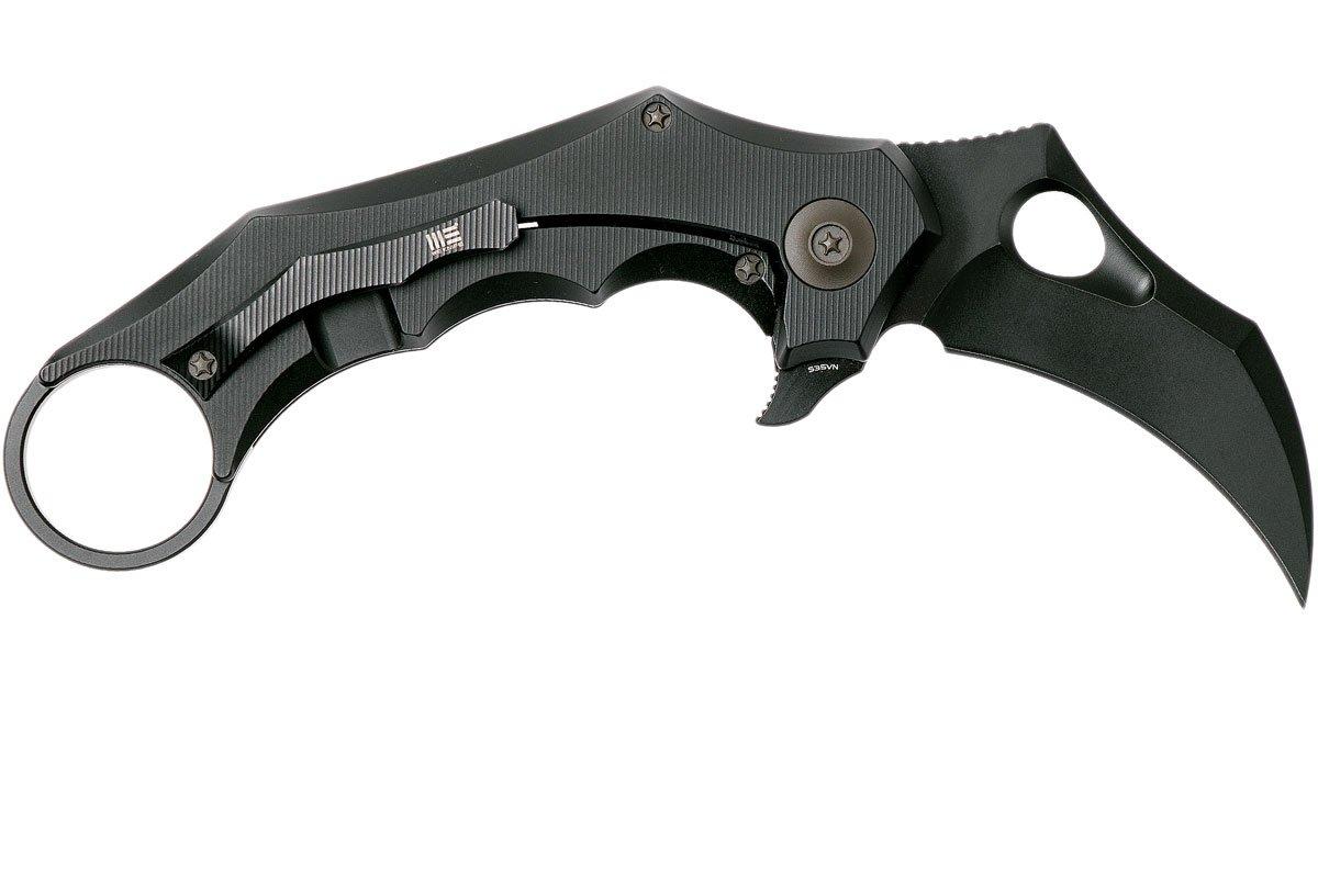 WE Knife 708G Karambit pocket knife, black | Advantageously shopping at ...