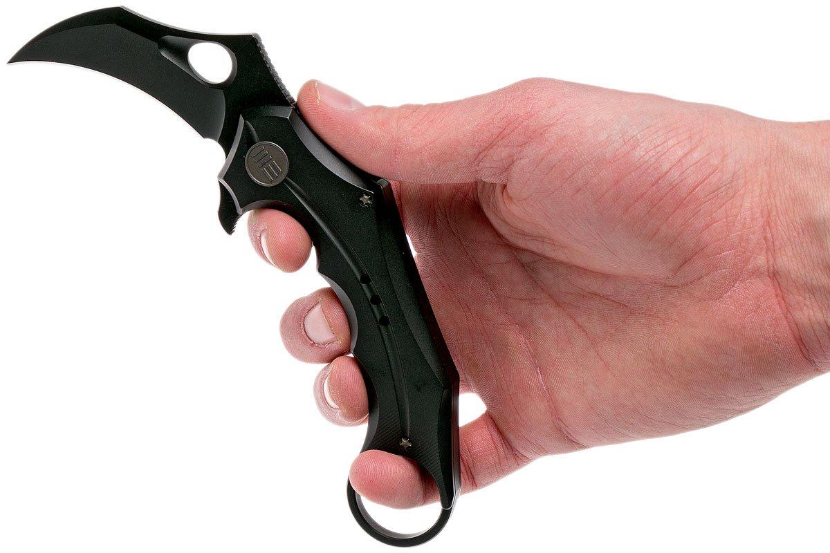WE Knife 708G Karambit pocket knife, black | Advantageously shopping at ...