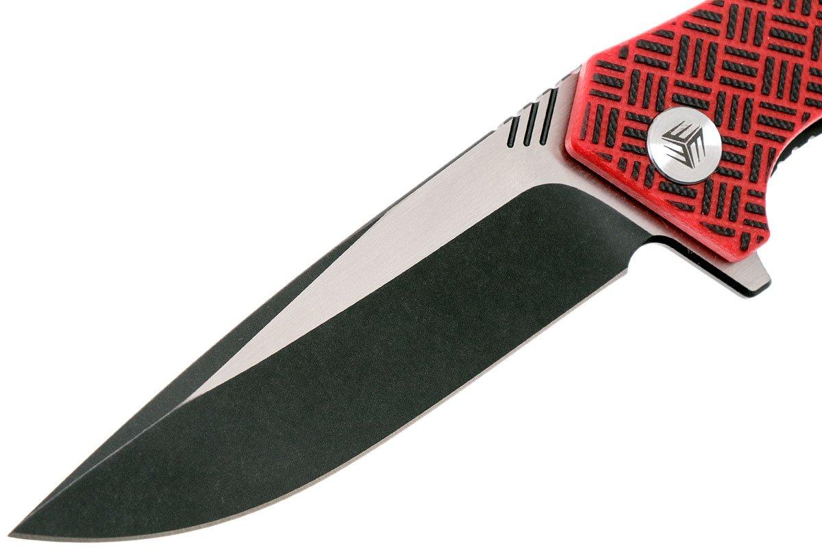 WE Knife 711C Blitz pocket knife, red-black G10 | Advantageously ...