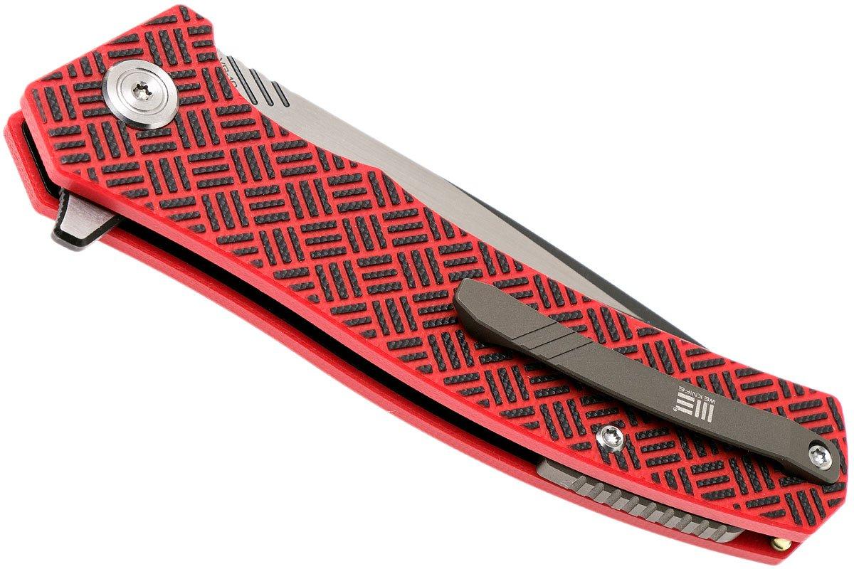 WE Knife 711C Blitz pocket knife, red-black G10 | Advantageously ...