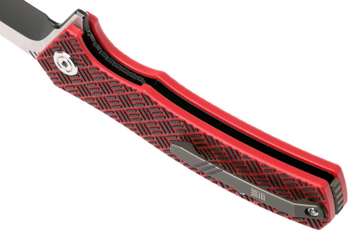 WE Knife 711C Blitz pocket knife, red-black G10 | Advantageously ...
