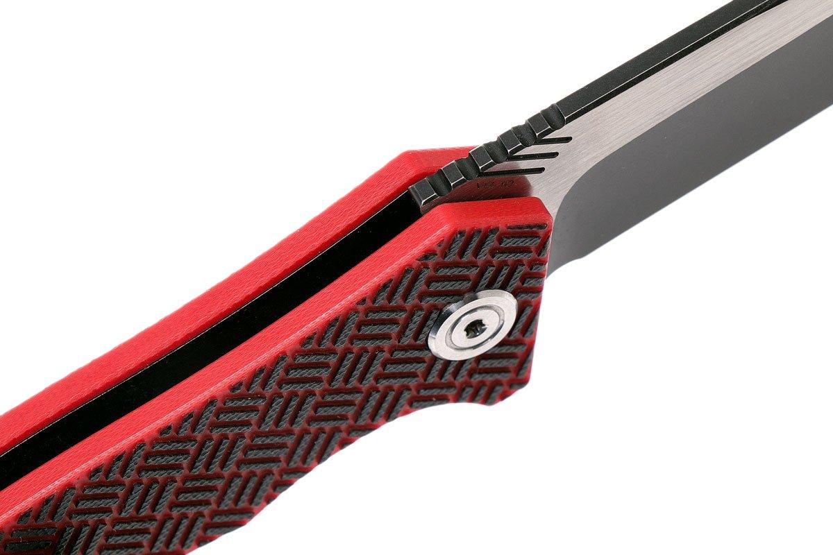 WE Knife 711C Blitz pocket knife, red-black G10 | Advantageously ...