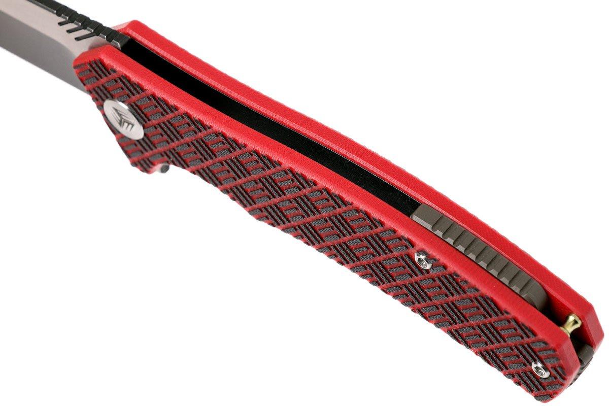 WE Knife 711C Blitz pocket knife, red-black G10 | Advantageously ...