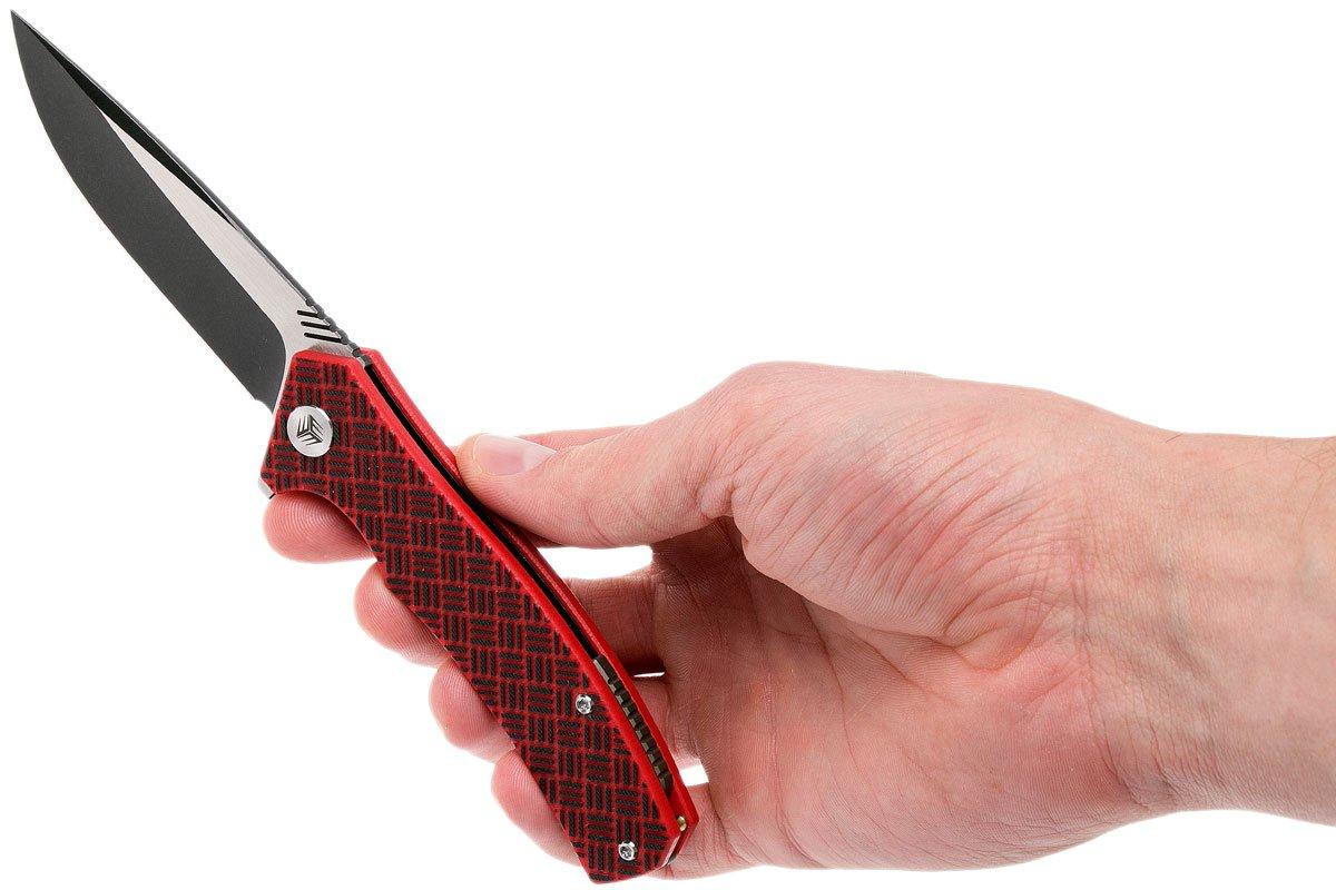 WE Knife 711C Blitz pocket knife, red-black G10 | Advantageously ...