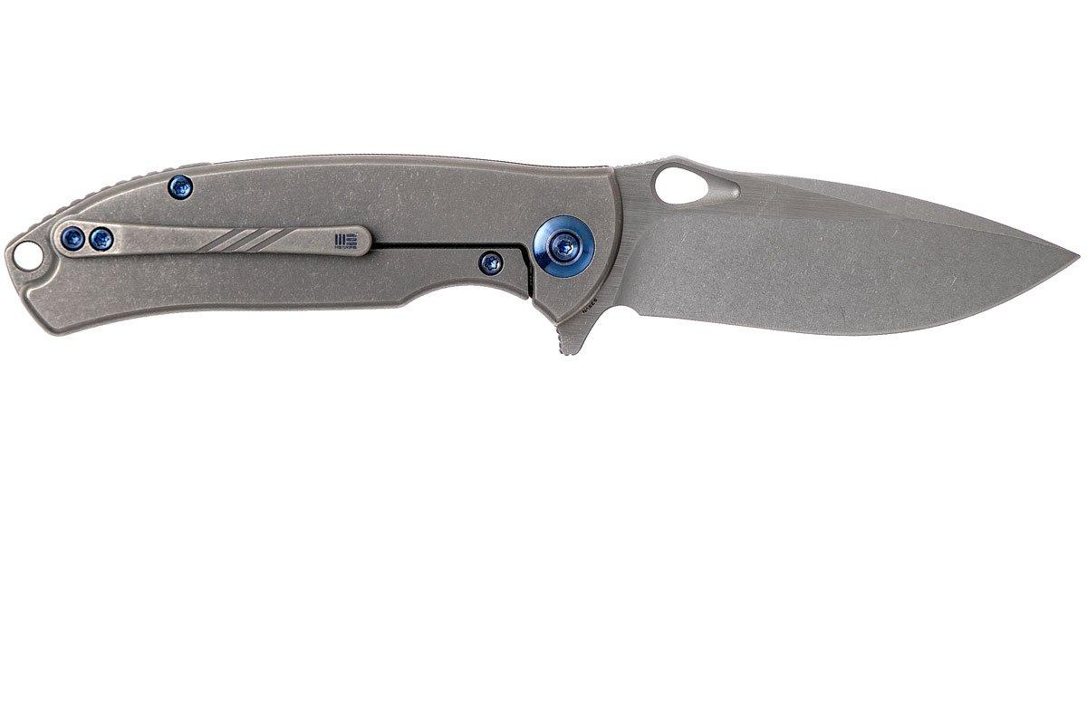WE Knife 803B Rectifier Green G10, Stonewashed S35VN pocket knife ...