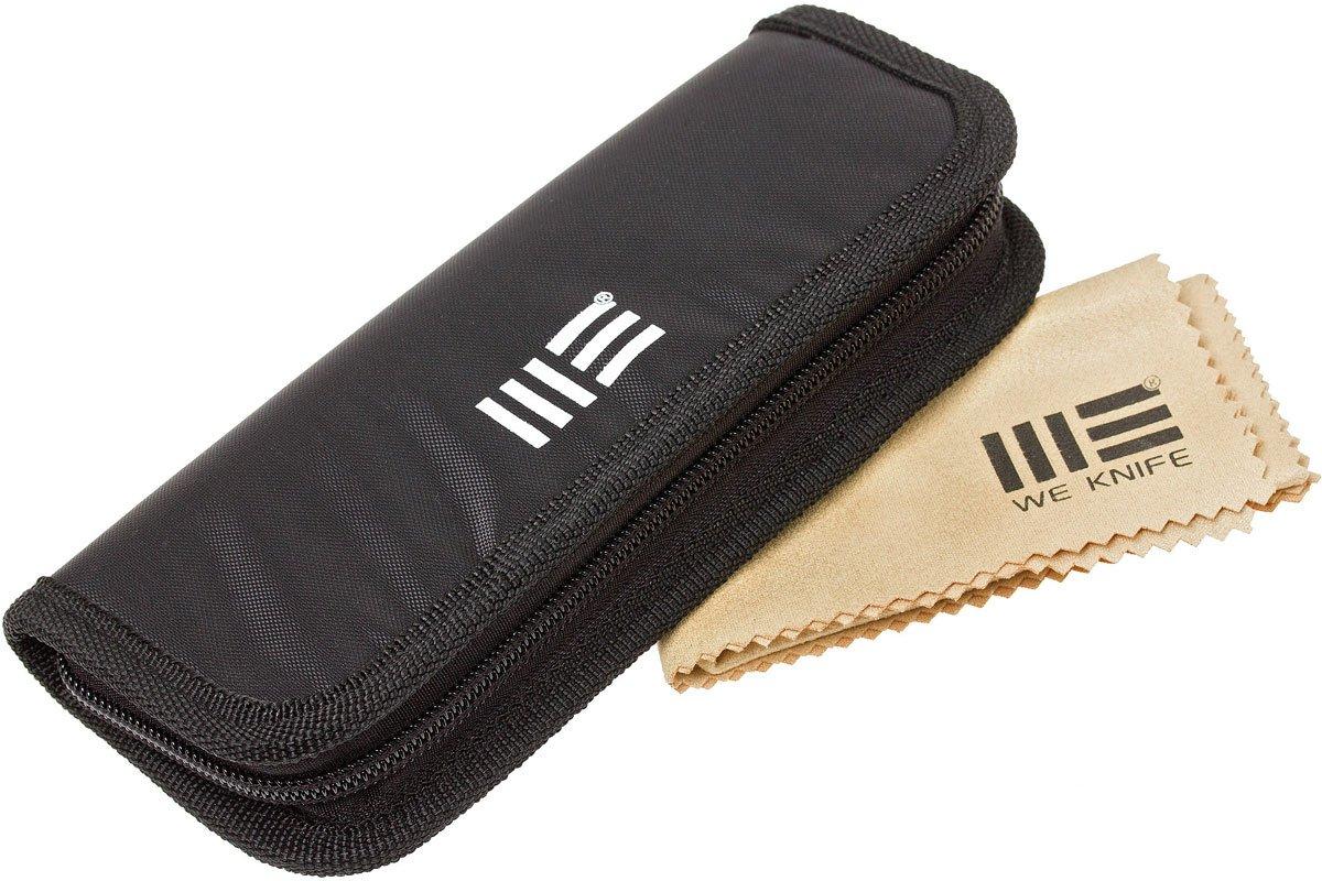 WE Knife 803F Rectifier Black G10, Stonewashed S35VN pocket knife ...