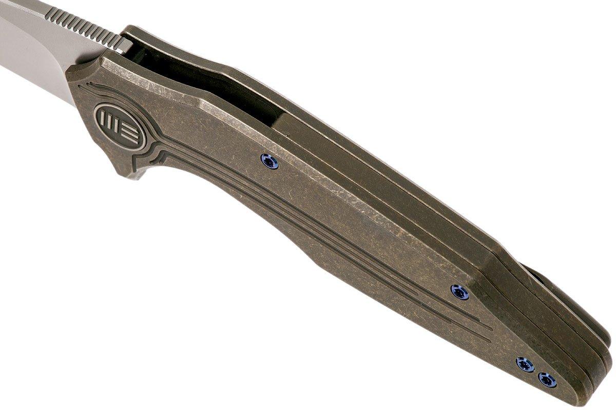 WE Knife Bullit 806B Brown pocket knife, Uli Hennicke design ...