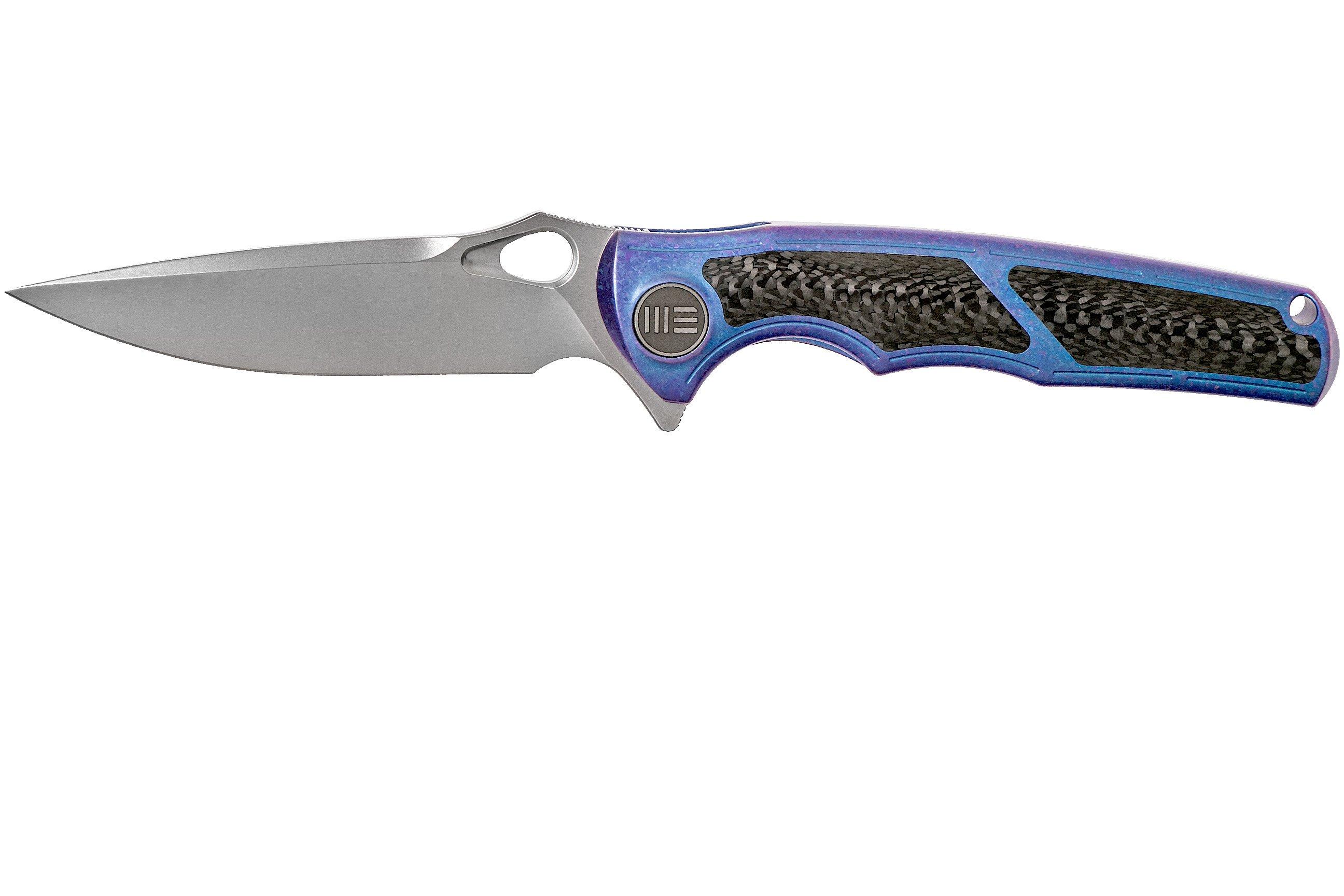 WE Knife Tyche 811A Blue Handle pocket knife, Limited Edition ...