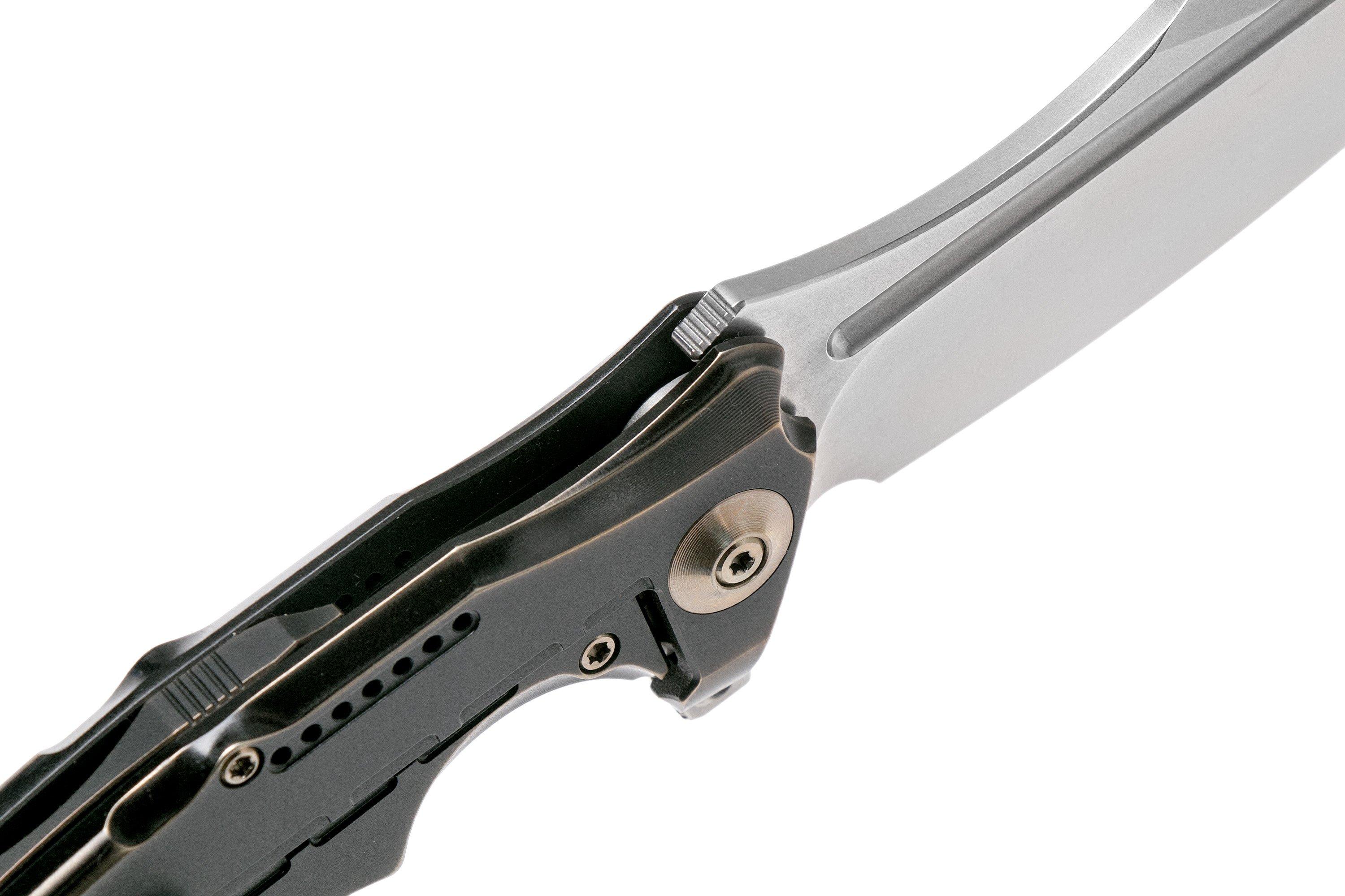 WE Knife Chimera 814A zakmes, Bronze handle | Voordelig kopen bij ...