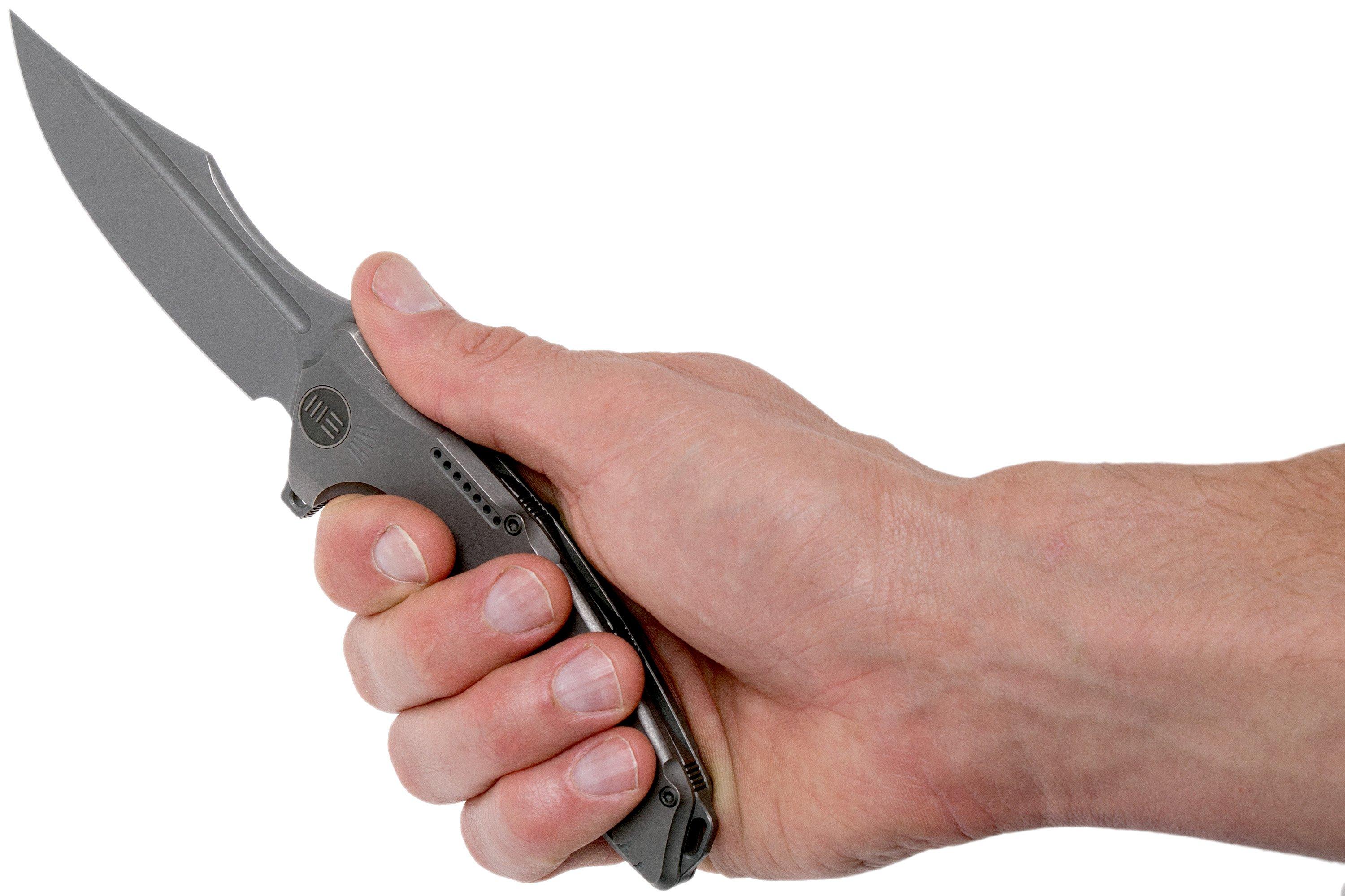 WE Knife Chimera 814B zakmes, Grey handle | Voordelig kopen bij ...