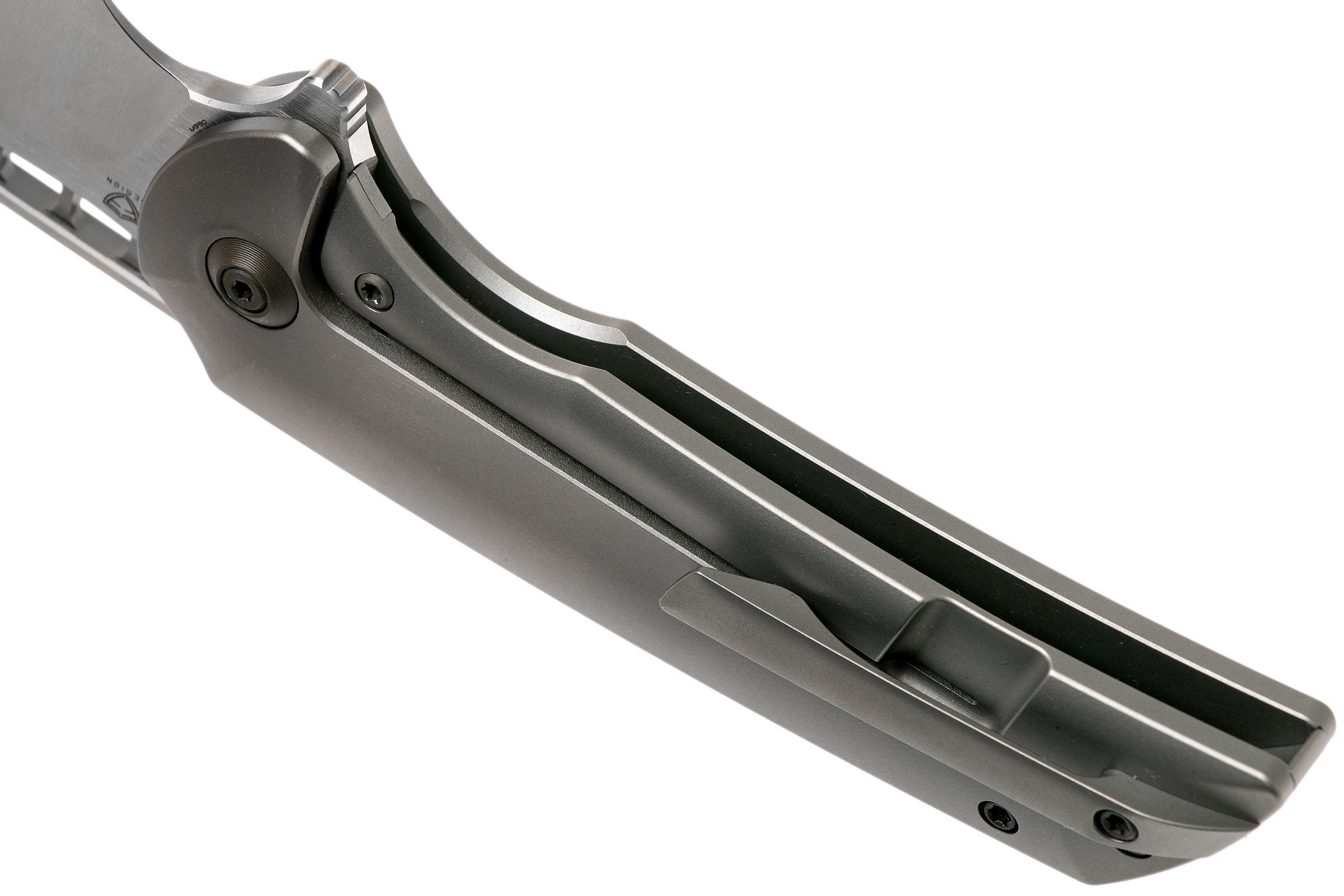 WE Knife 911A Malice pocket knife, Ferrum Forge Knives design ...