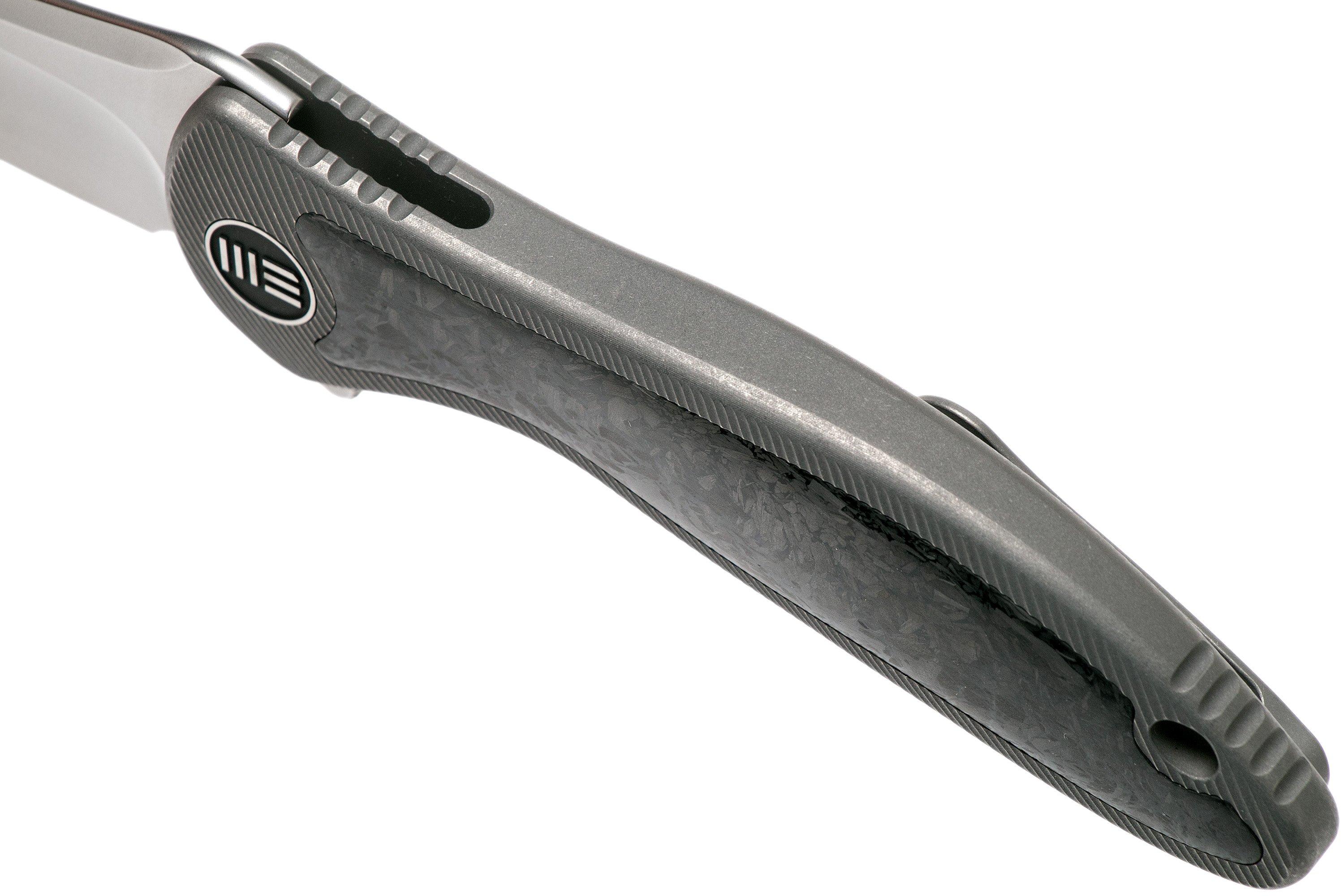 WE Knife 912CF-A Synergy2 Shredded Carbon fibre pocket knife, Jim O ...