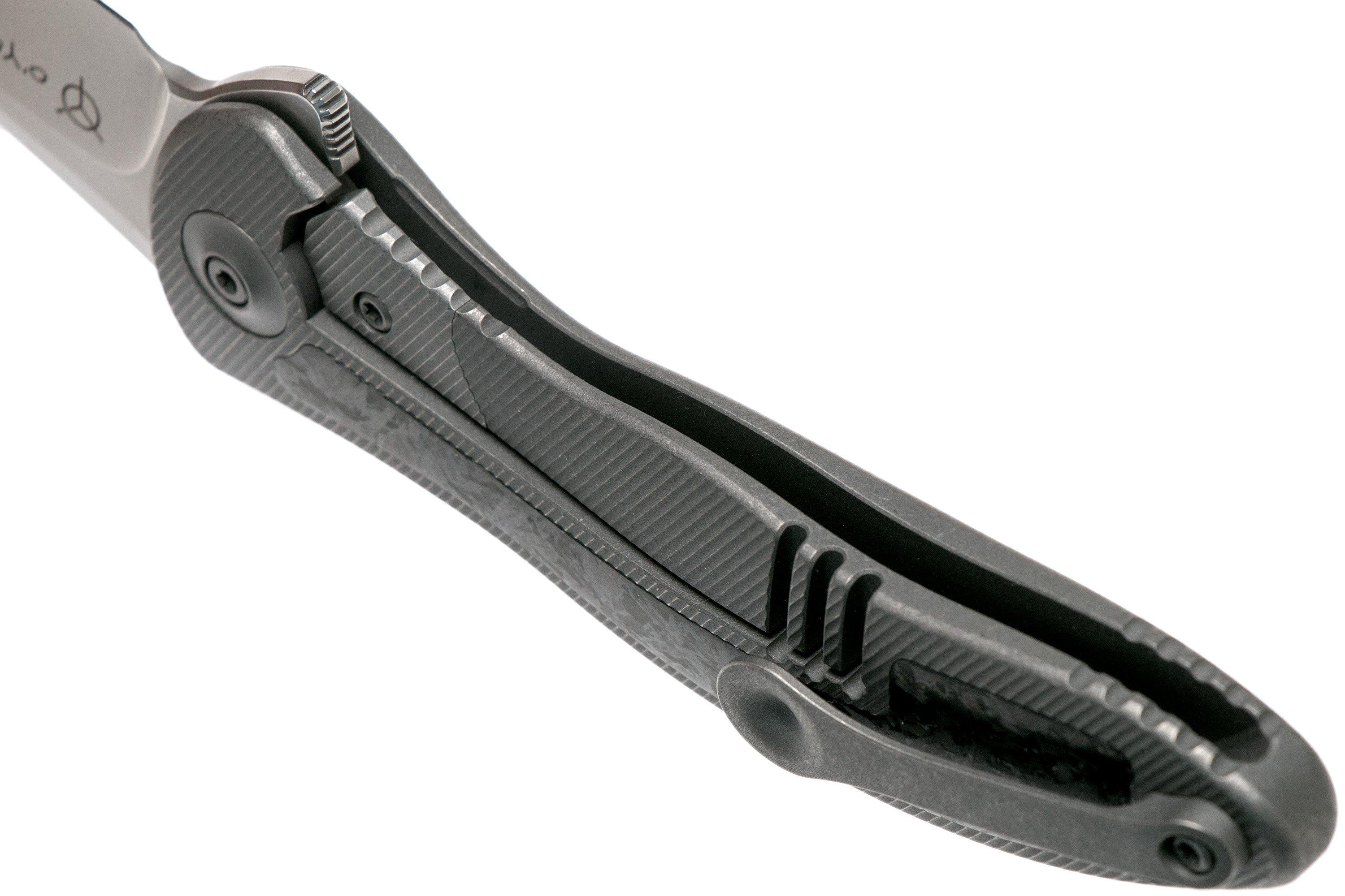 WE Knife 912CF-B Synergy2 Shredded Carbon fibre Tanto pocket knife, Jim ...