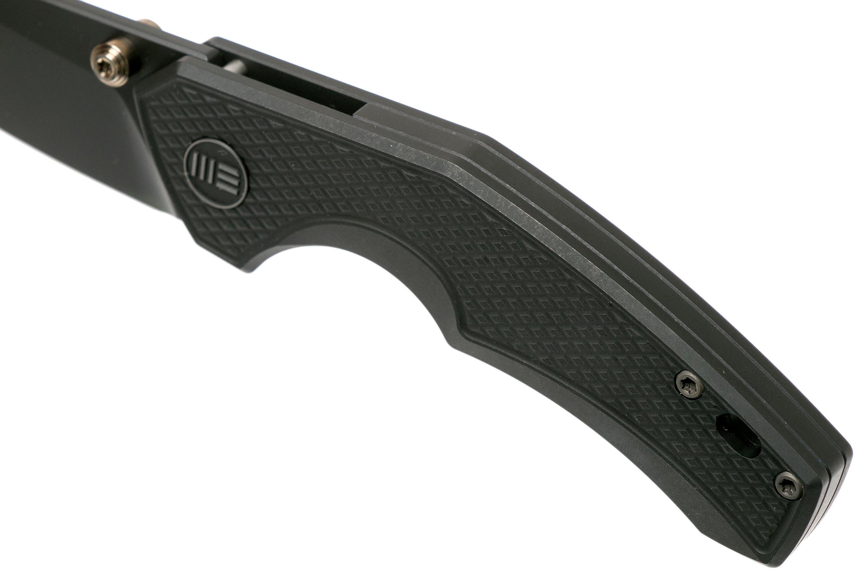 WE Knife Gnar 917B black pocket knife, Matthew Degnan design ...