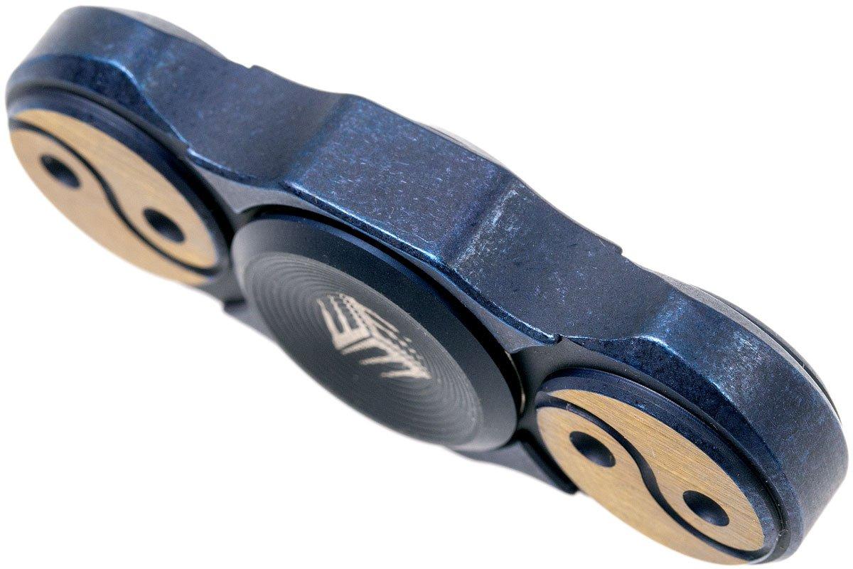 WE Knife S01A Fidget Spinner Titanium Blue | Advantageously shopping at ...