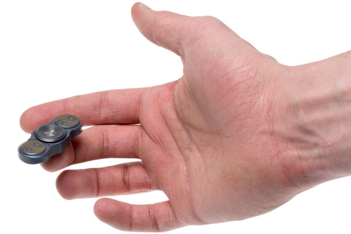 WE Knife S01A Fidget Spinner Titanium Blue | Advantageously shopping at ...