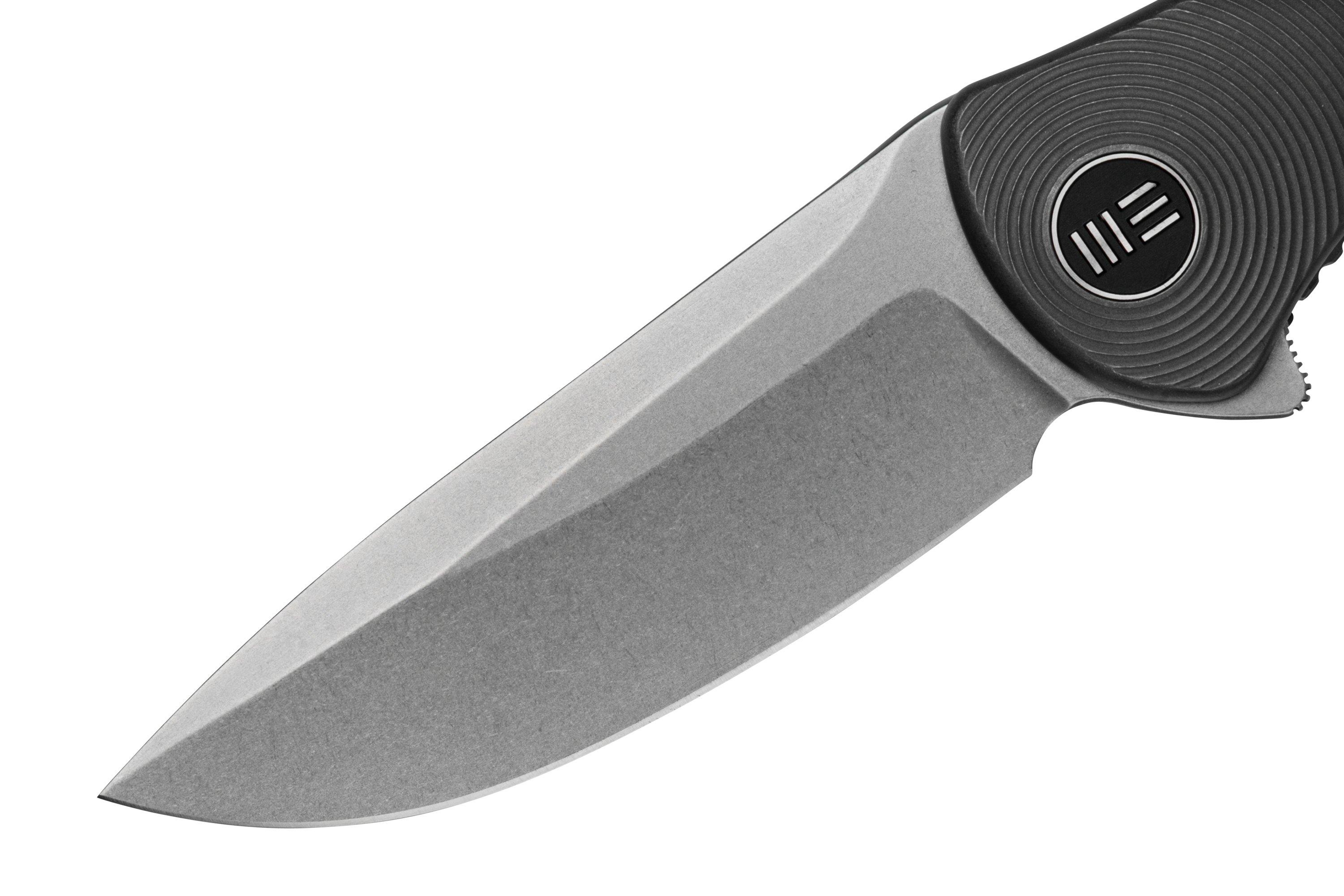 WE Knife Synergy2v2 WE18046D-1, Gray Titanium pocket knife ...