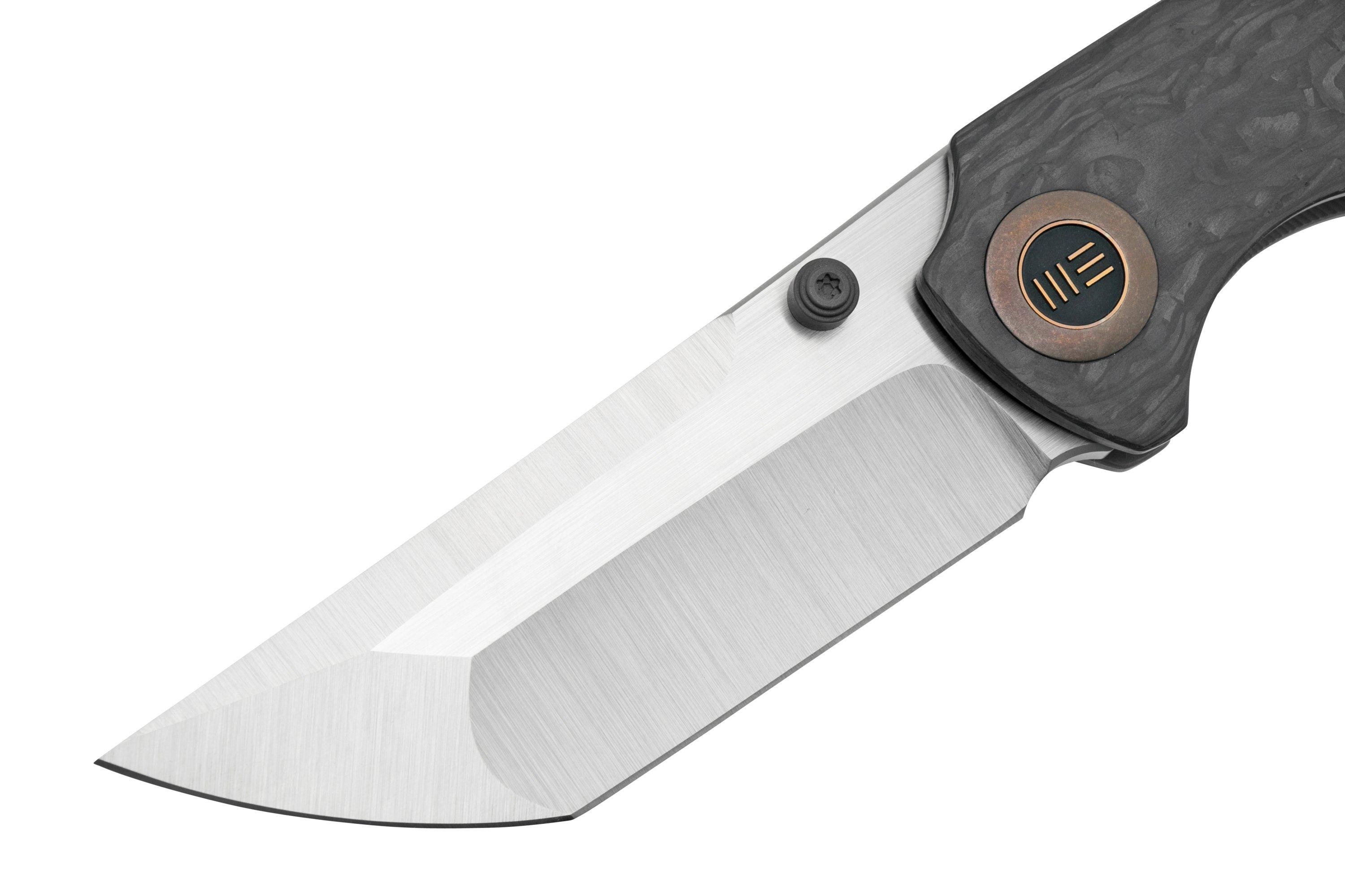 WE Knife Thug XL, WKWE20028D-2, Shredded Carbonfiber, Grey Titanium ...