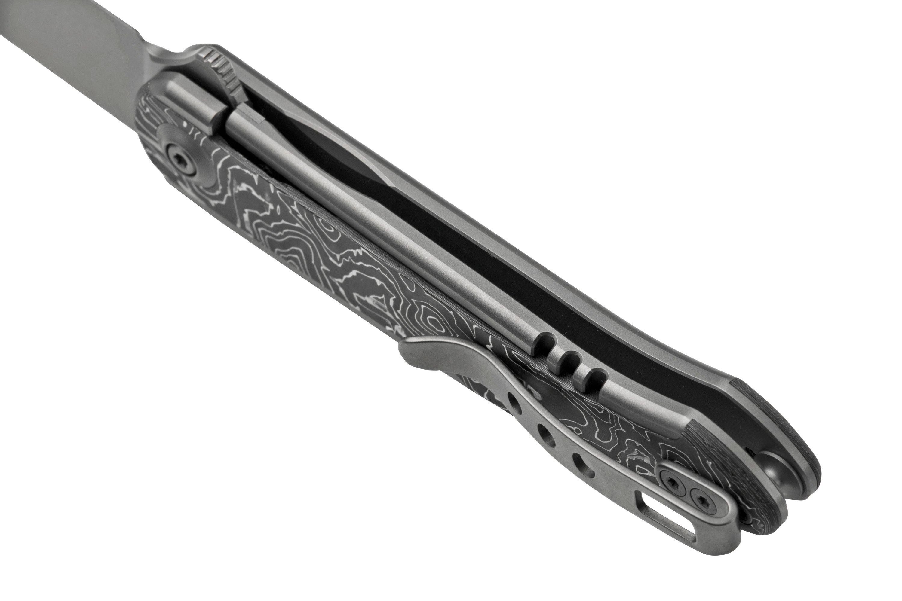 WE Knife Smooth Sentinel WE20043-5, 20CV, Titanium, Aluminium Foil ...