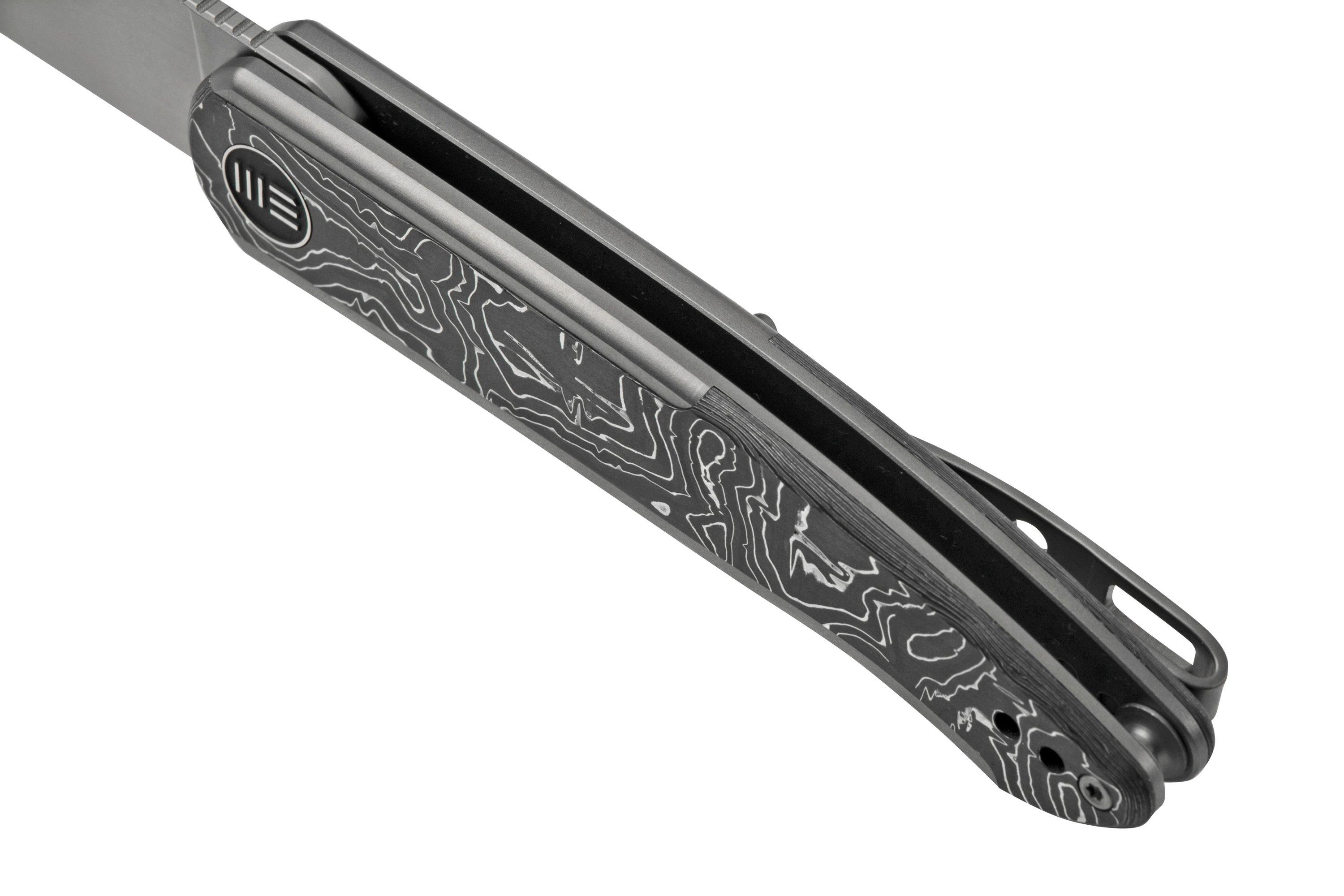 WE Knife Smooth Sentinel WE20043-5, 20CV, Titanium, Aluminium Foil ...