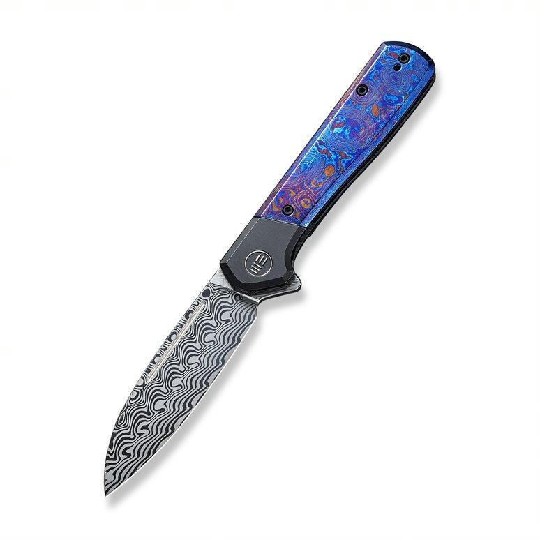 WE Knife Soothsayer WE20050-DS1 Purple Titanium/Timascus, pocket knife ...