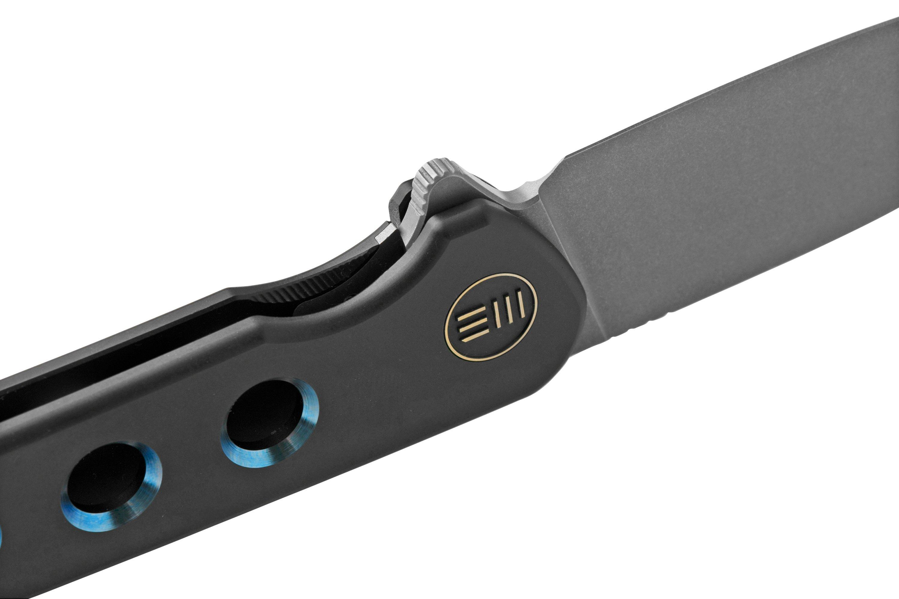 WE Knife Shakan Limited Edition WE20052B-1 Black Titanium, pocket knife ...