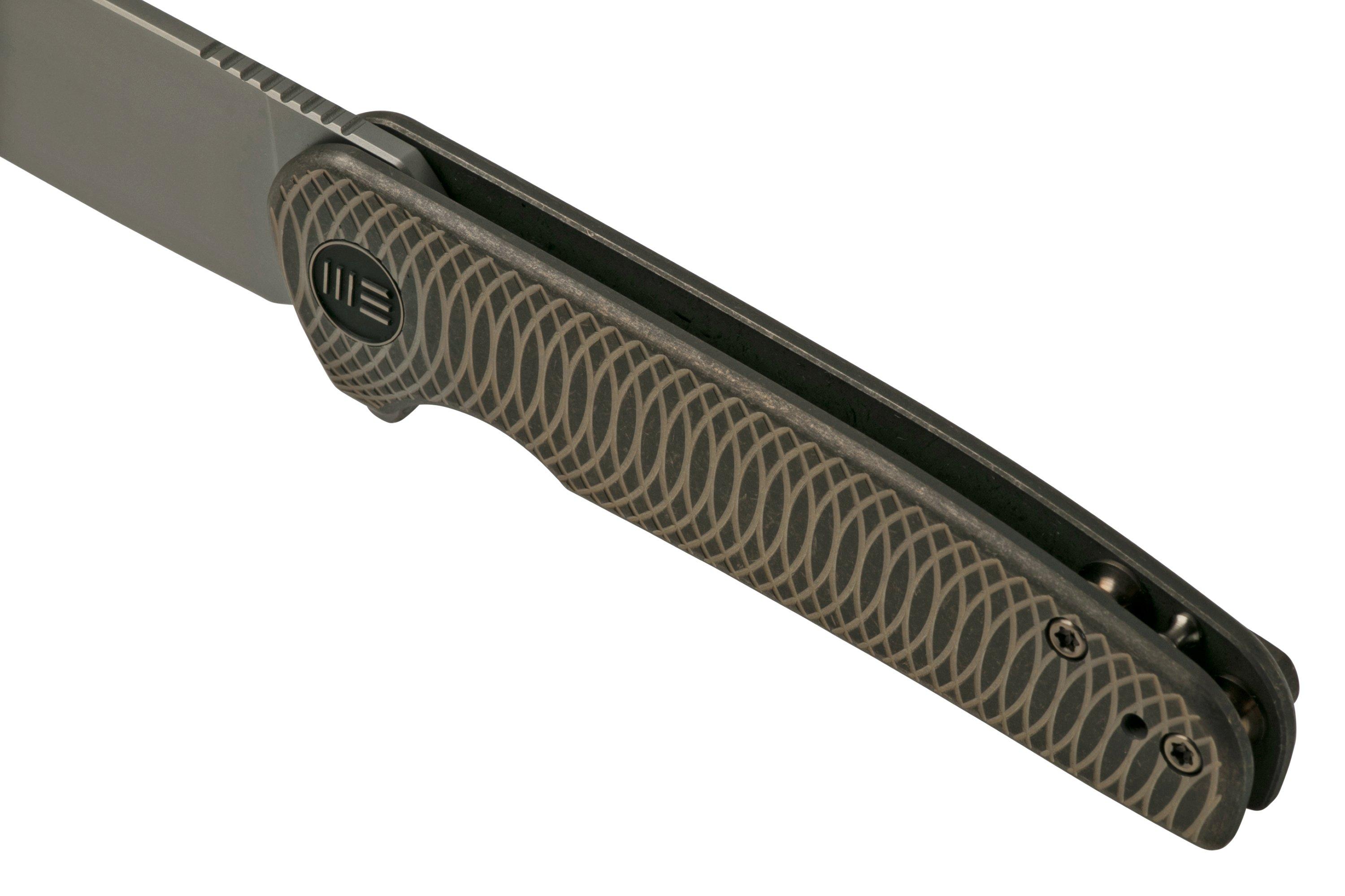 WE Knife Shakan Limited Edition WE20052C-2 Bronze/Gold Machined ...