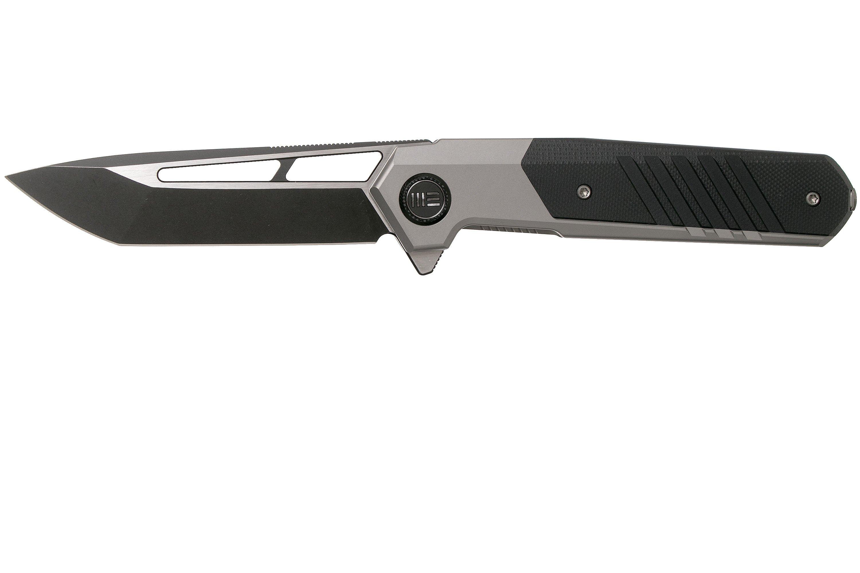 WE Knife Arsenal WE20073-3 Two-Tone, Black G10 pocket knife, Ostap Hel ...