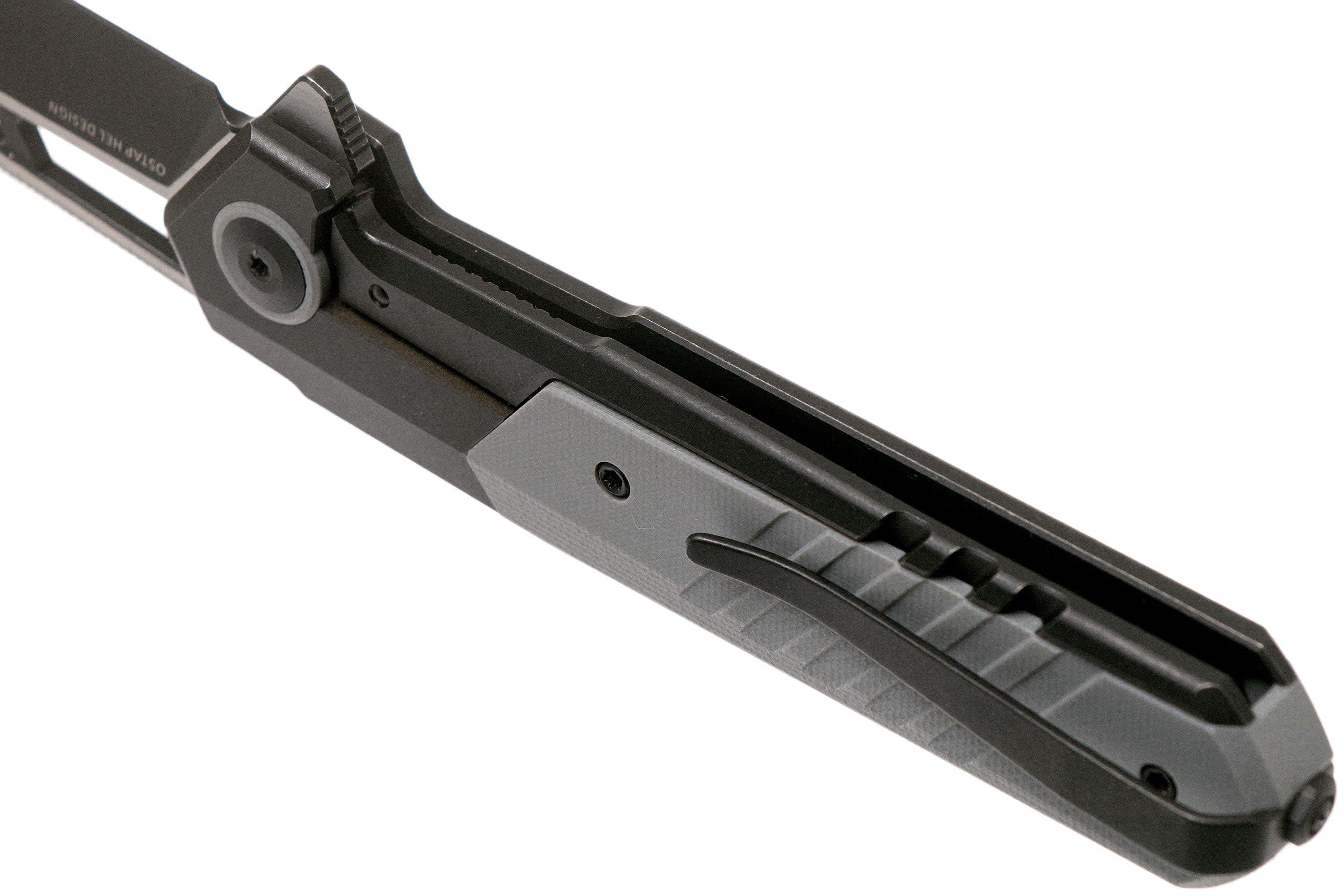 WE Knife Arsenal WE20073-4 Two-Tone, Grey G10 pocket knife, Ostap Hel ...