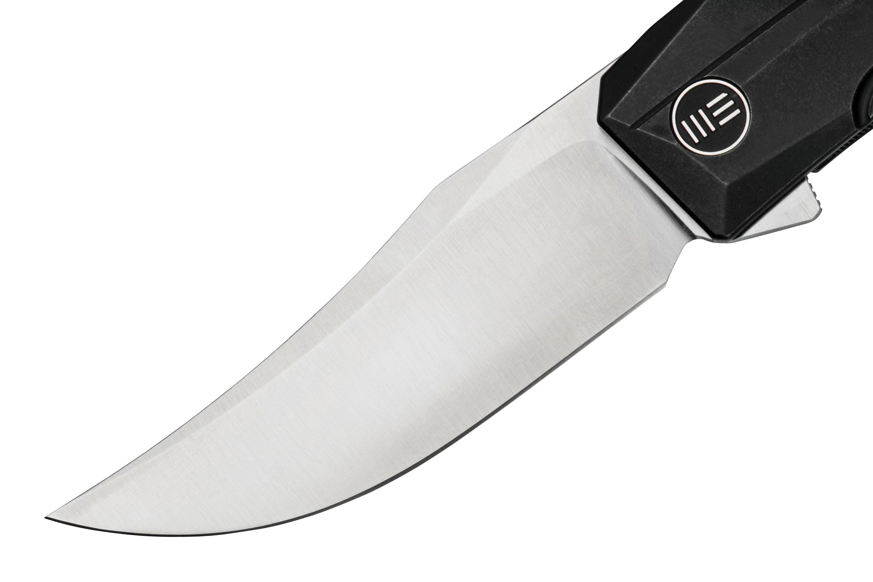WE Knife Shuddan WE21015-1, Black Titanium pocket knife ...