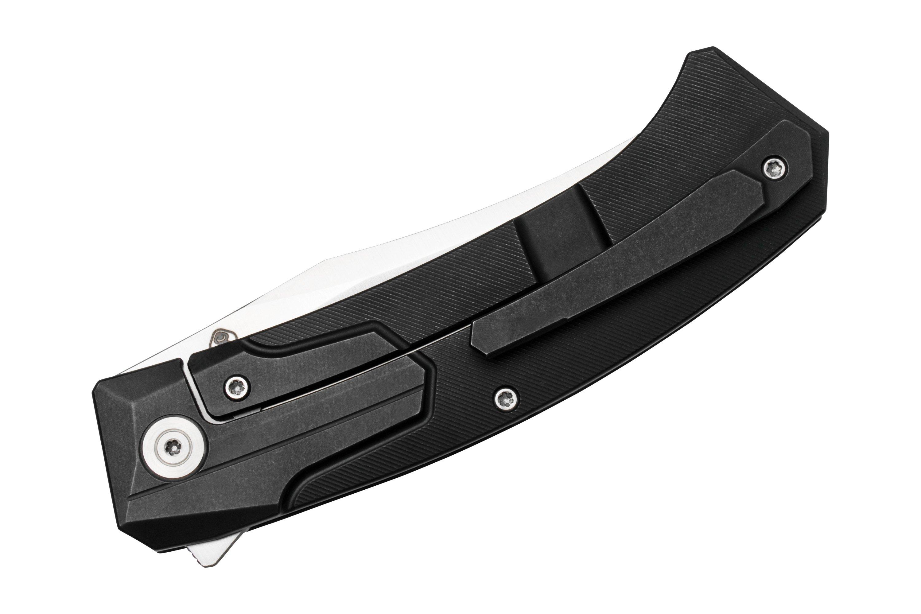 WE Knife Shuddan WE21015-1, Black Titanium pocket knife ...