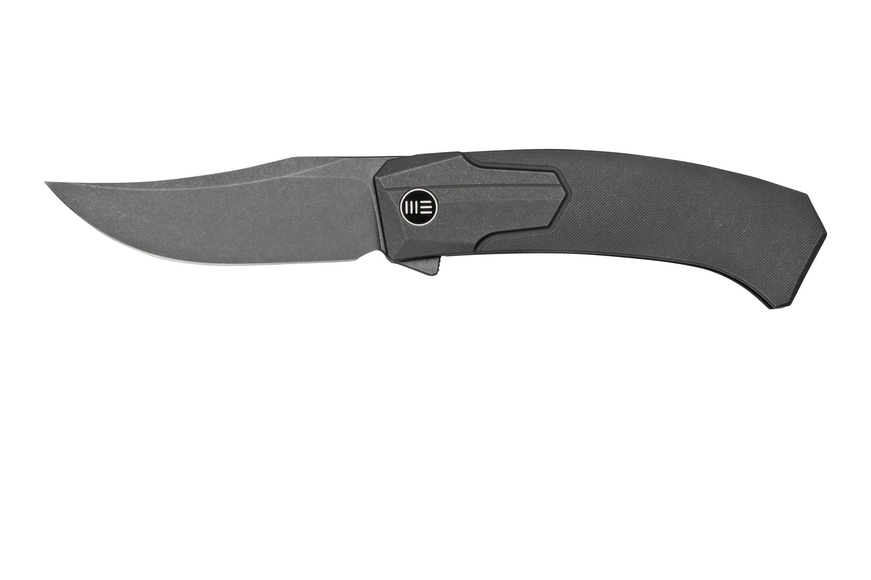 WE Knife Shuddan WE21015-4, Gray Titanium pocket knife | Advantageously ...