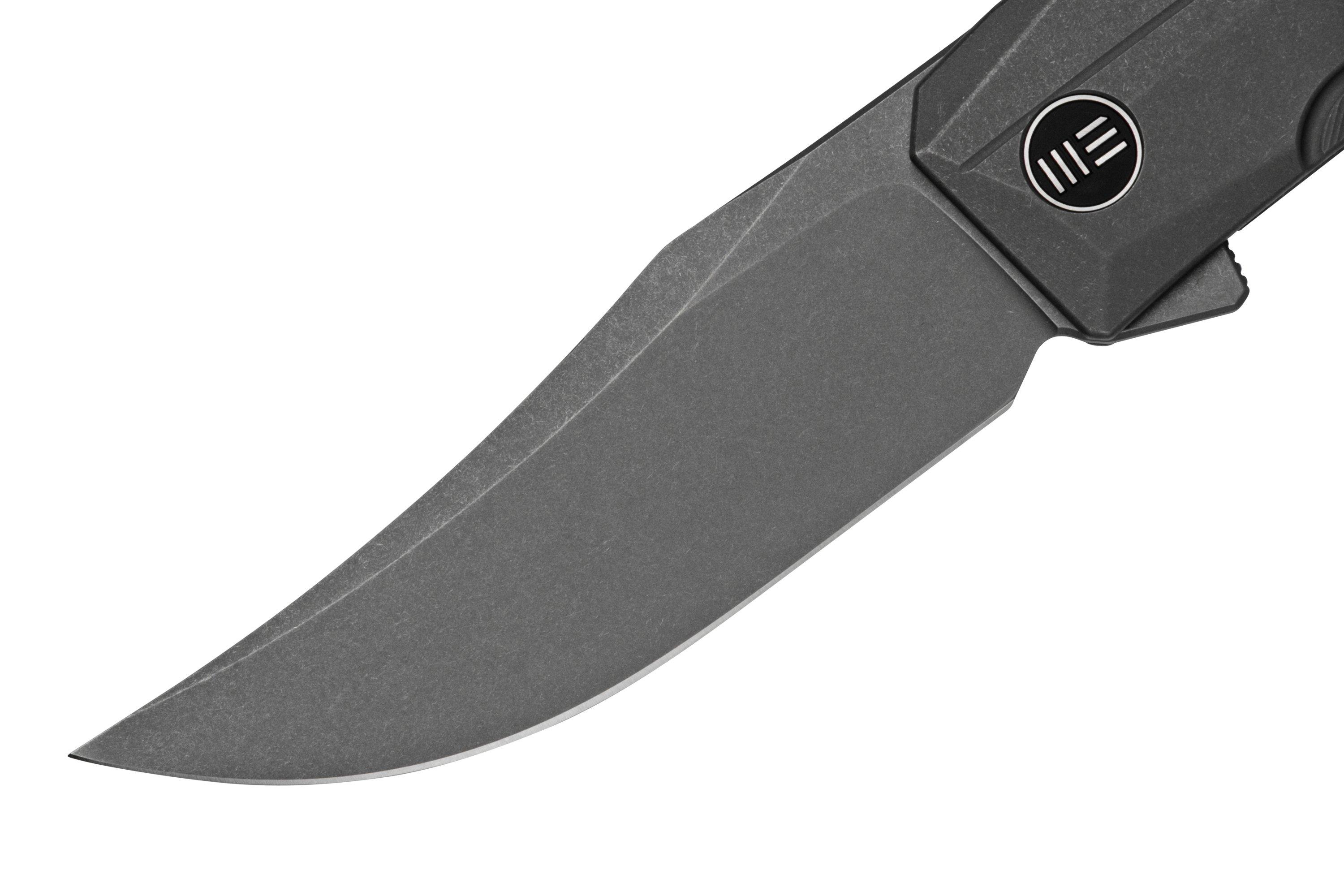 WE Knife Shuddan WE21015-4, Gray Titanium pocket knife | Advantageously ...