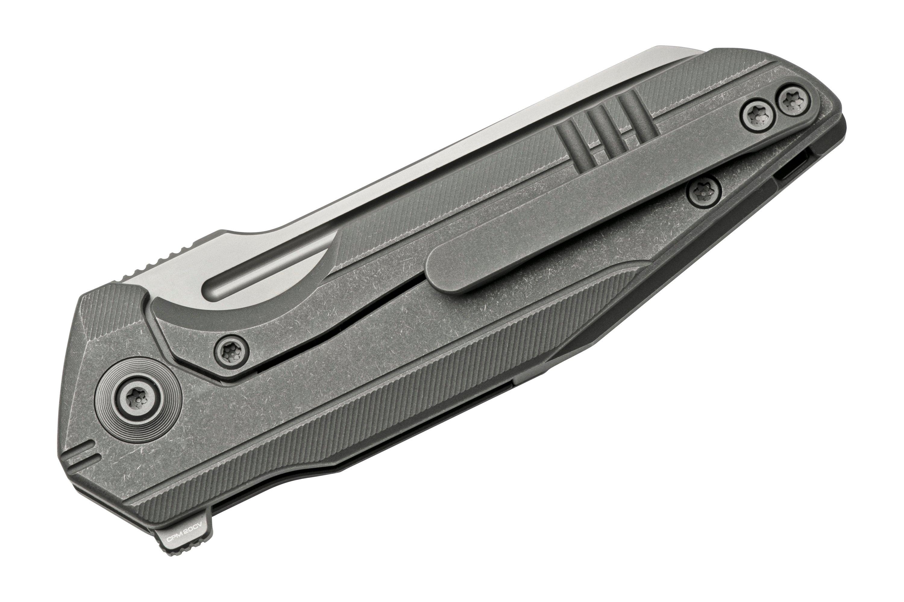 WE Knife Starhawk 21017-1 Gray Titanium, pocket knife | Advantageously ...