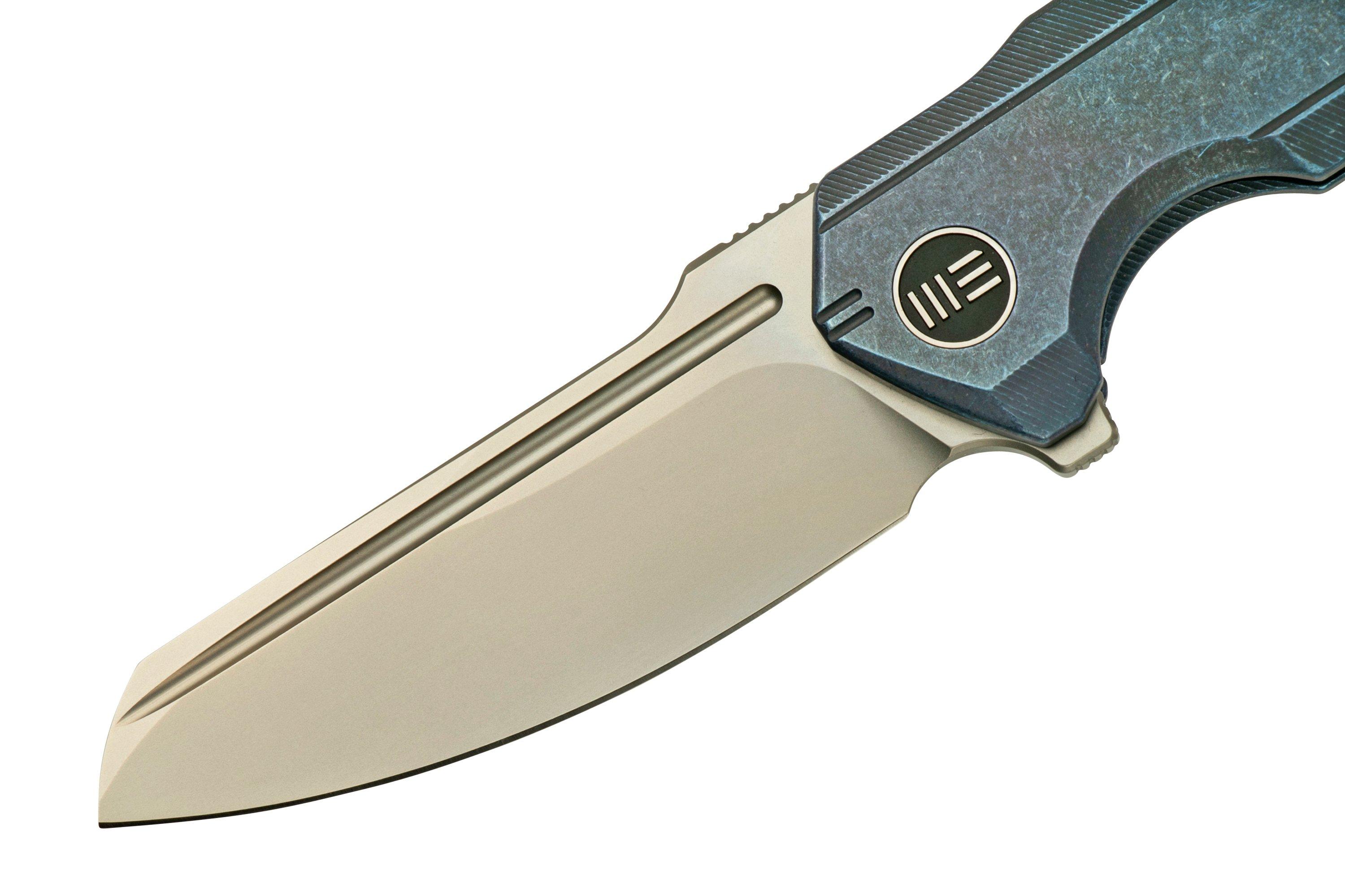 WE Knife Starhawk 21017-4 Blue Titanium, pocket knife | Advantageously ...
