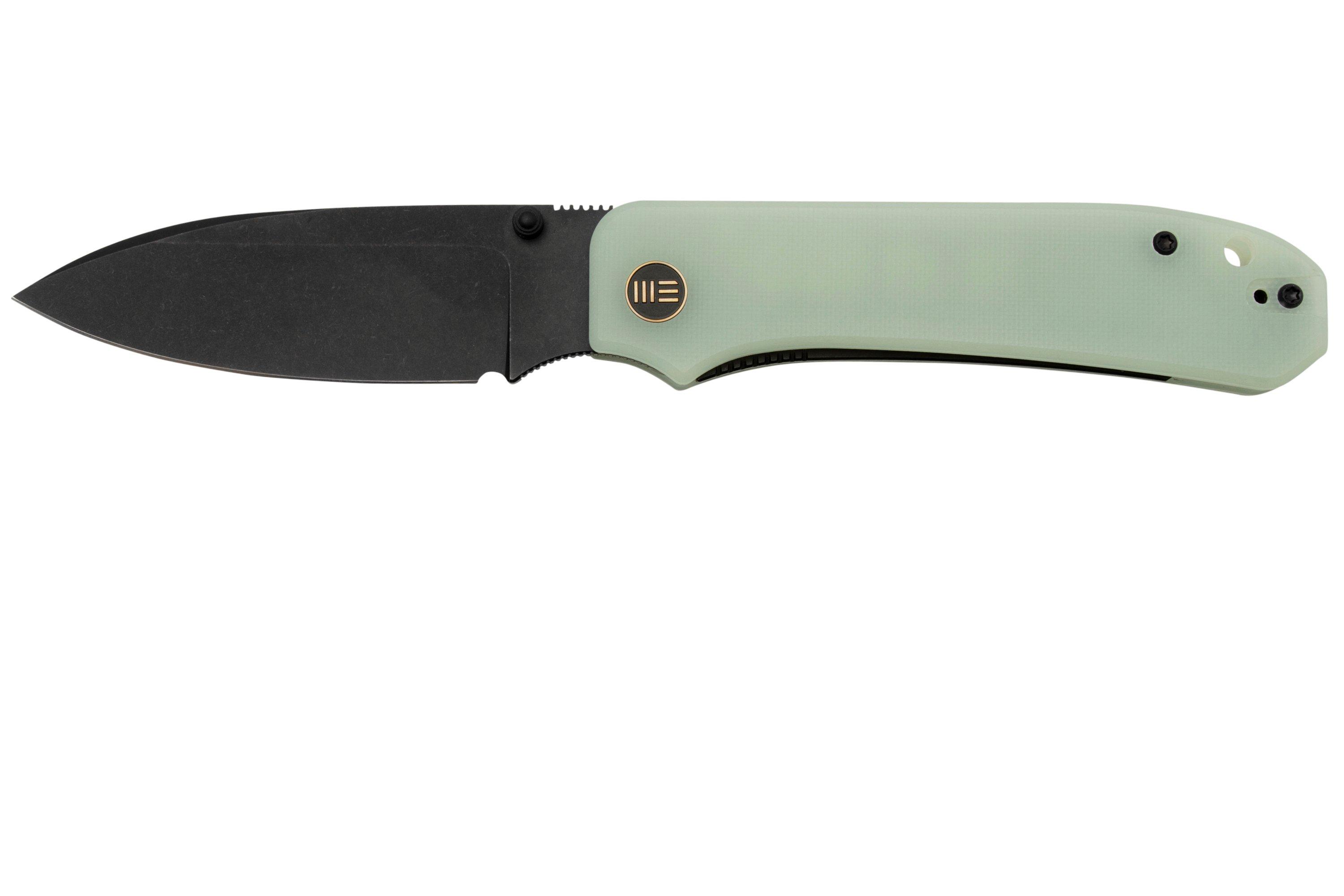WE Knife Big Banter WE21045-3 Natural G10, Black, Ben Petersen design ...