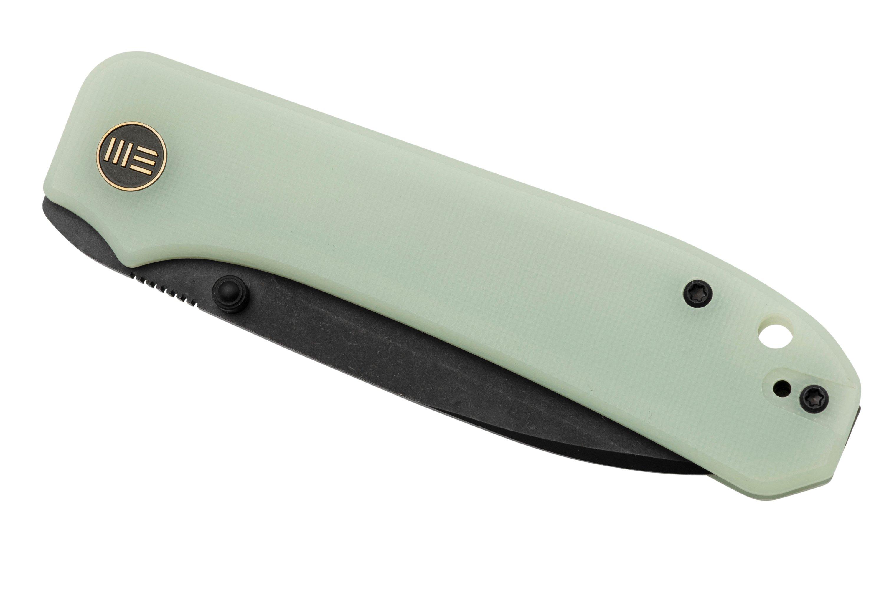 WE Knife Big Banter WE21045-3 Natural G10, Black, Ben Petersen design ...