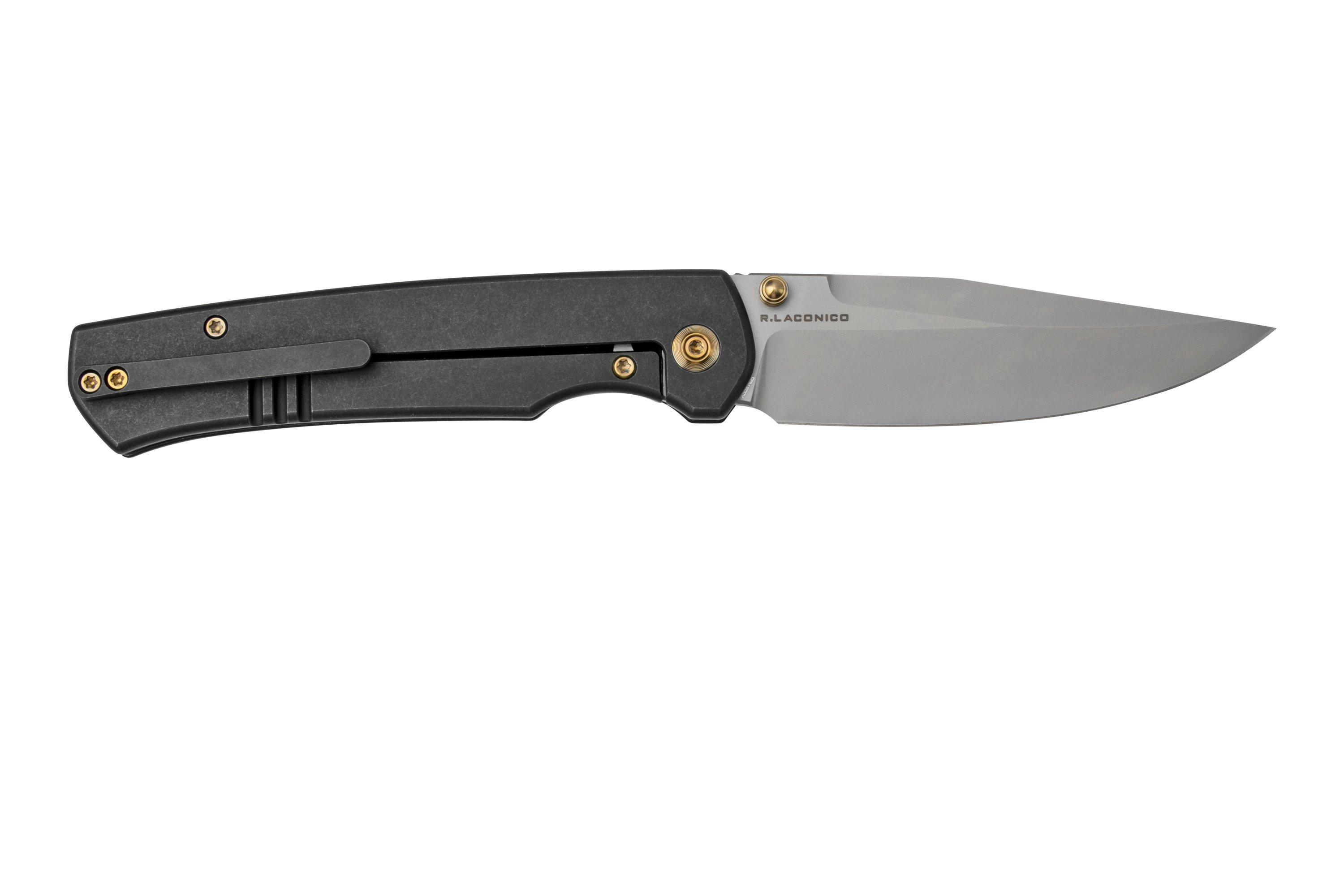 WE Knife Evoke WE21046-1 black pocket knife, Ray Laconico design ...